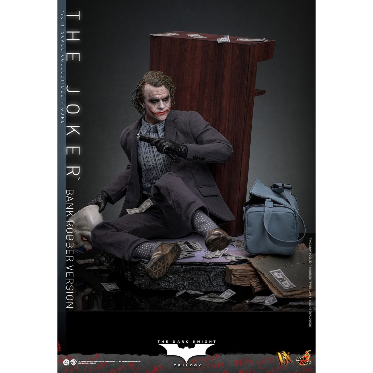 The Dark Knight - The Joker Actionfigur 1:6 Bank Robber Version | Elbenwald