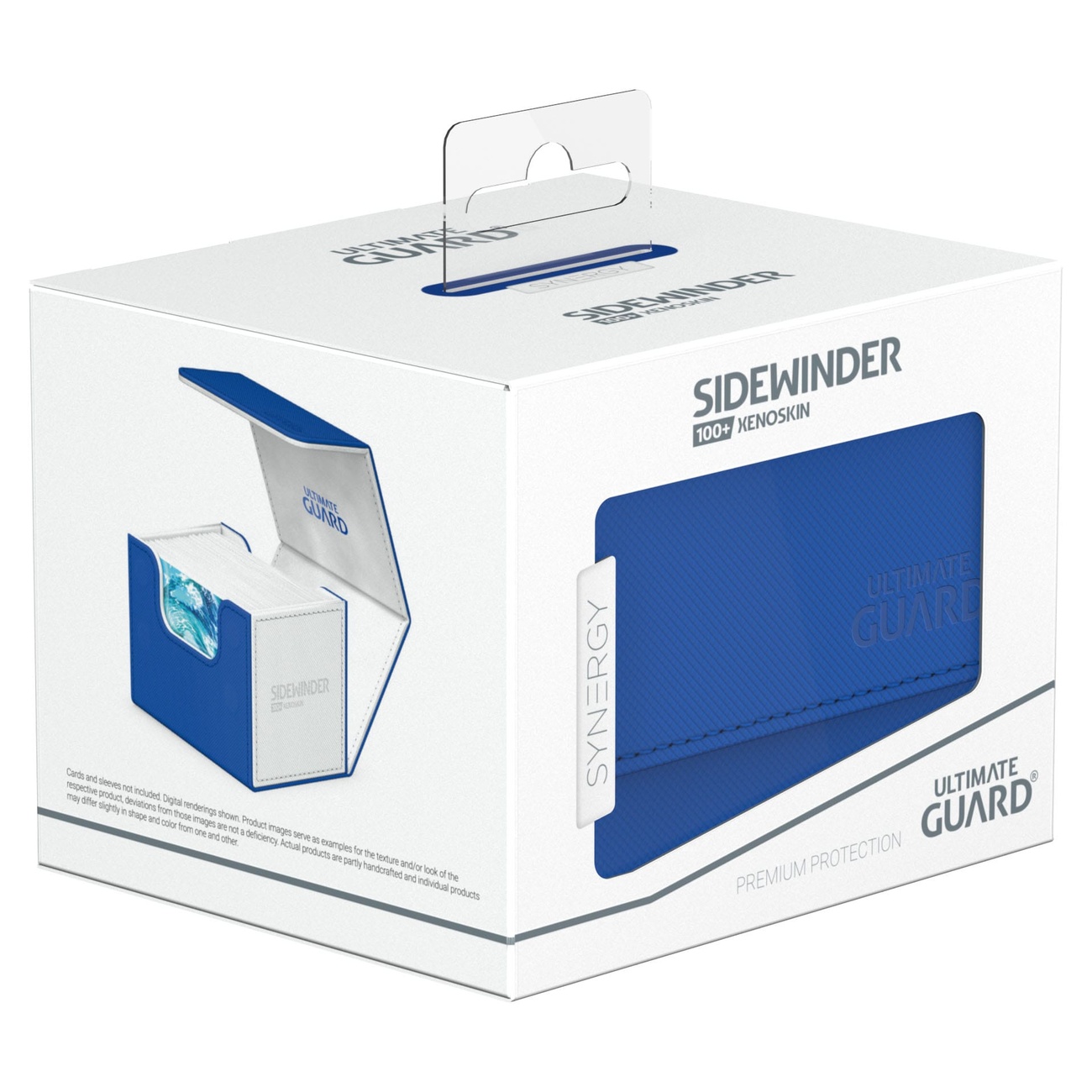 Ultimate Guard Sidewinder 100+ Xenoskin Synergy - White/Blue | Elbenwald