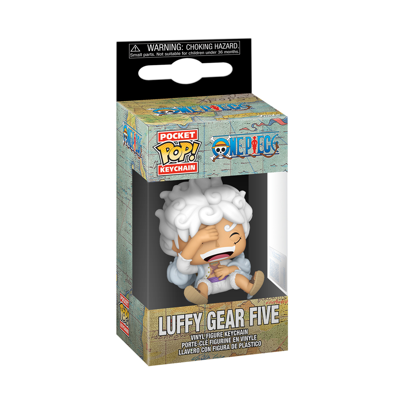 One Piece - Monkey D. Luffy Gear 5 Funko Pop Keychain | Elbenwald