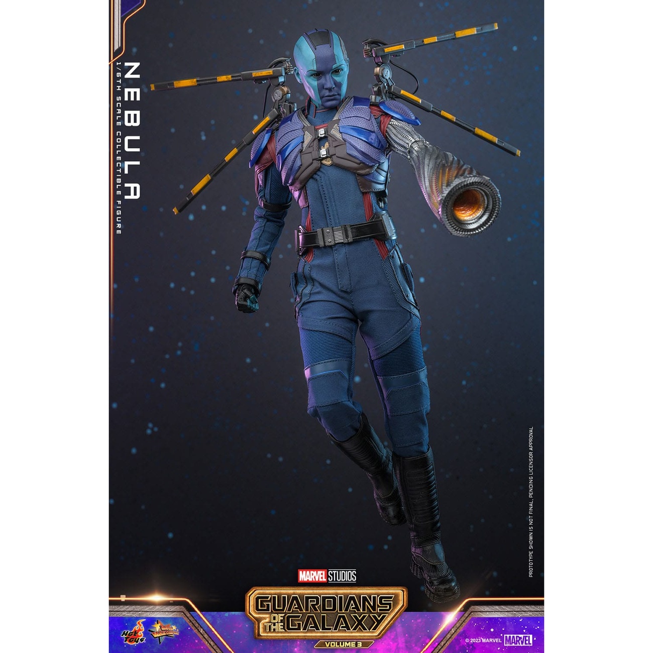 Guardians of the Galaxy Vol. 3 - Nebula Masterpiece 1:6 Action Figure ...