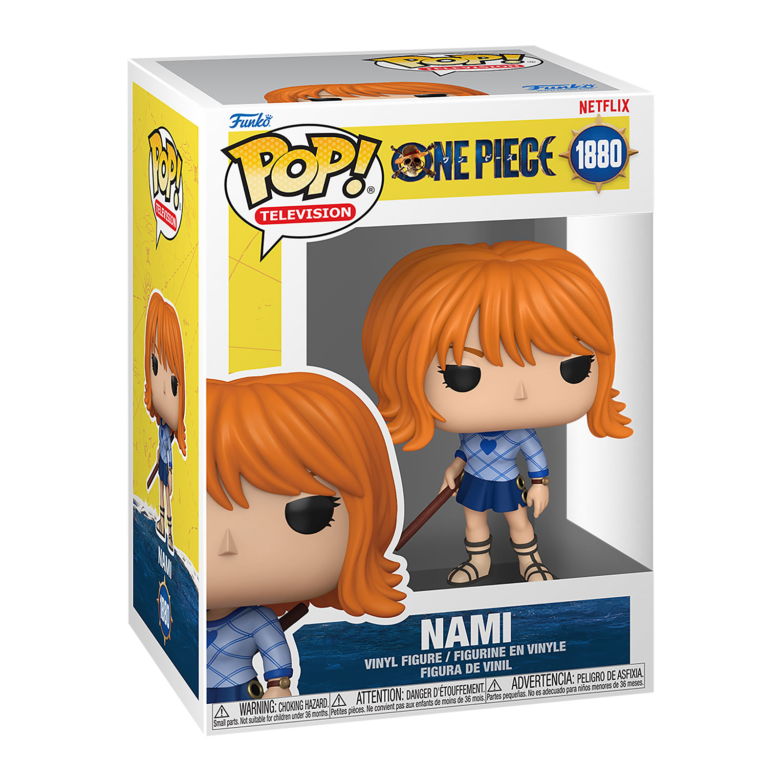 One Piece Netflix - Nami Funko Pop Figur | Elbenwald