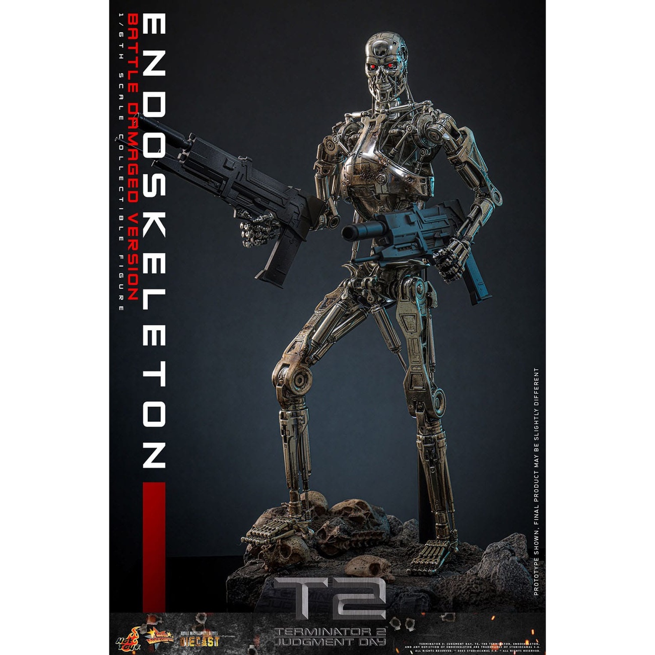 Terminator – Figura de acción Masterpiece Endoskeleton 1:6 Versión ...