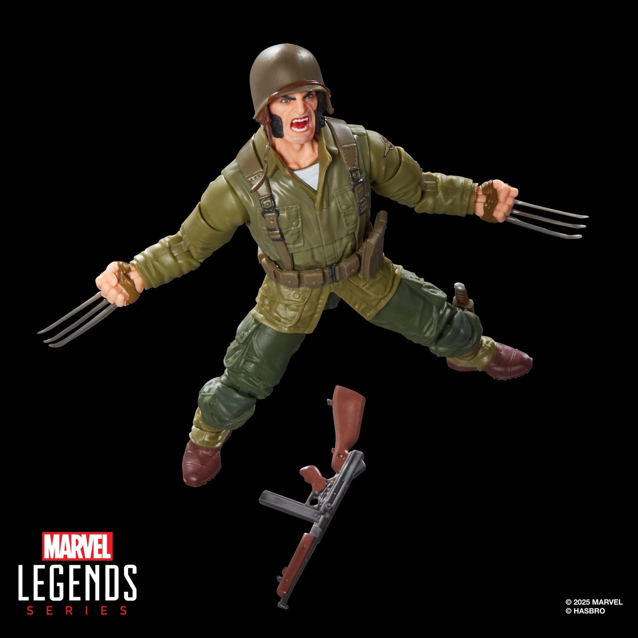 Marvel Legends Action Figure Wolverine (WWII Logan) 15 cm | Elbenwald