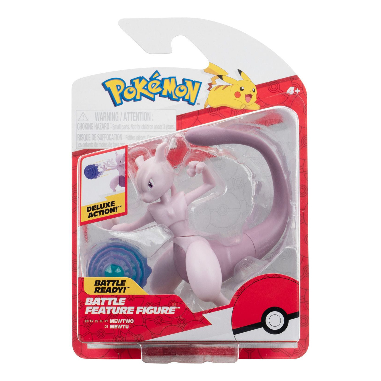 Pokémon Battle Feature Figur Mewtu 10 cm | Elbenwald