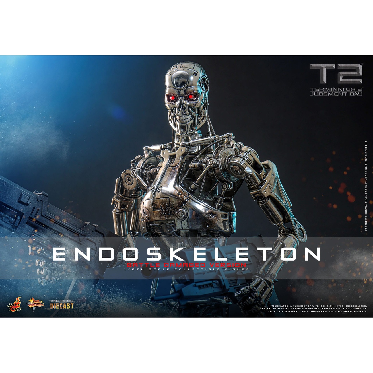 Terminator – Action figure Masterpiece Endoskeleton 1:6 Battle Damaged ...