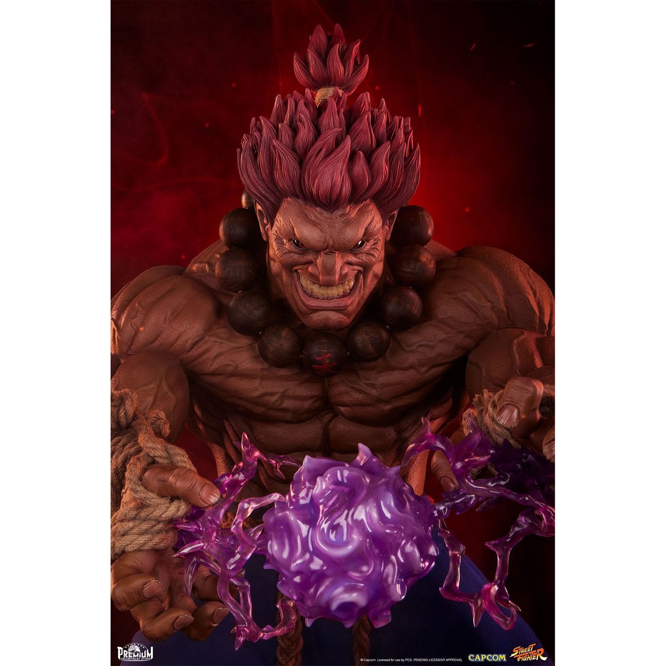 Street Fighter Statue 1/2 Akuma 107 cm | Elbenwald