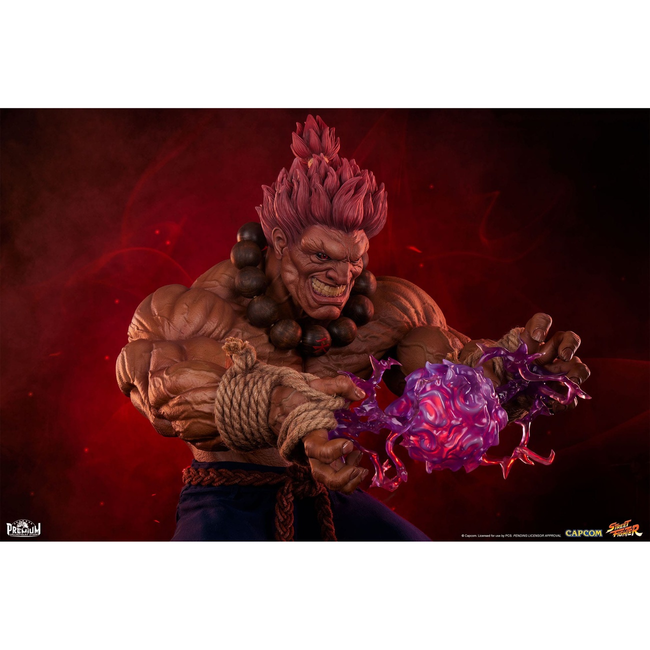 Street Fighter Statue 1/2 Akuma 107 cm | Elbenwald