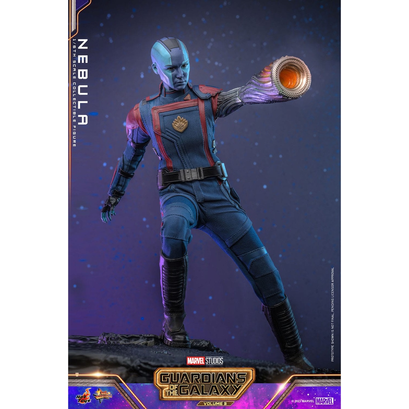 Guardians of the Galaxy Vol. 3 - Nebula Masterpiece 1:6 Action Figure ...