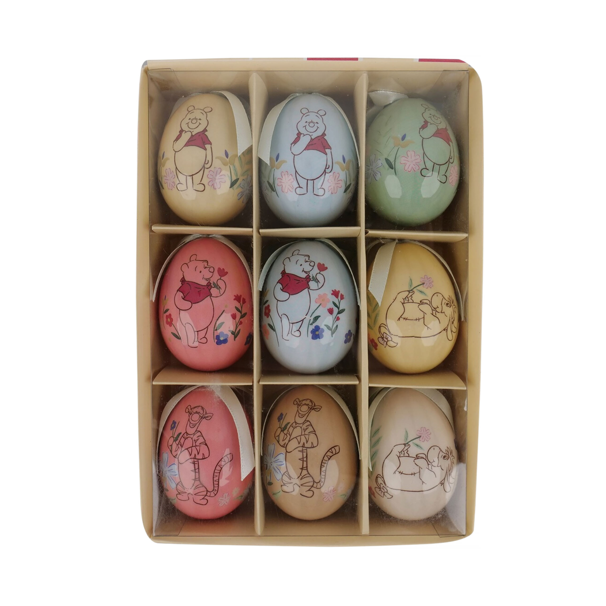 Winnie the Pooh - Easter Egg Ornaments Set of 9 | Elbenwald