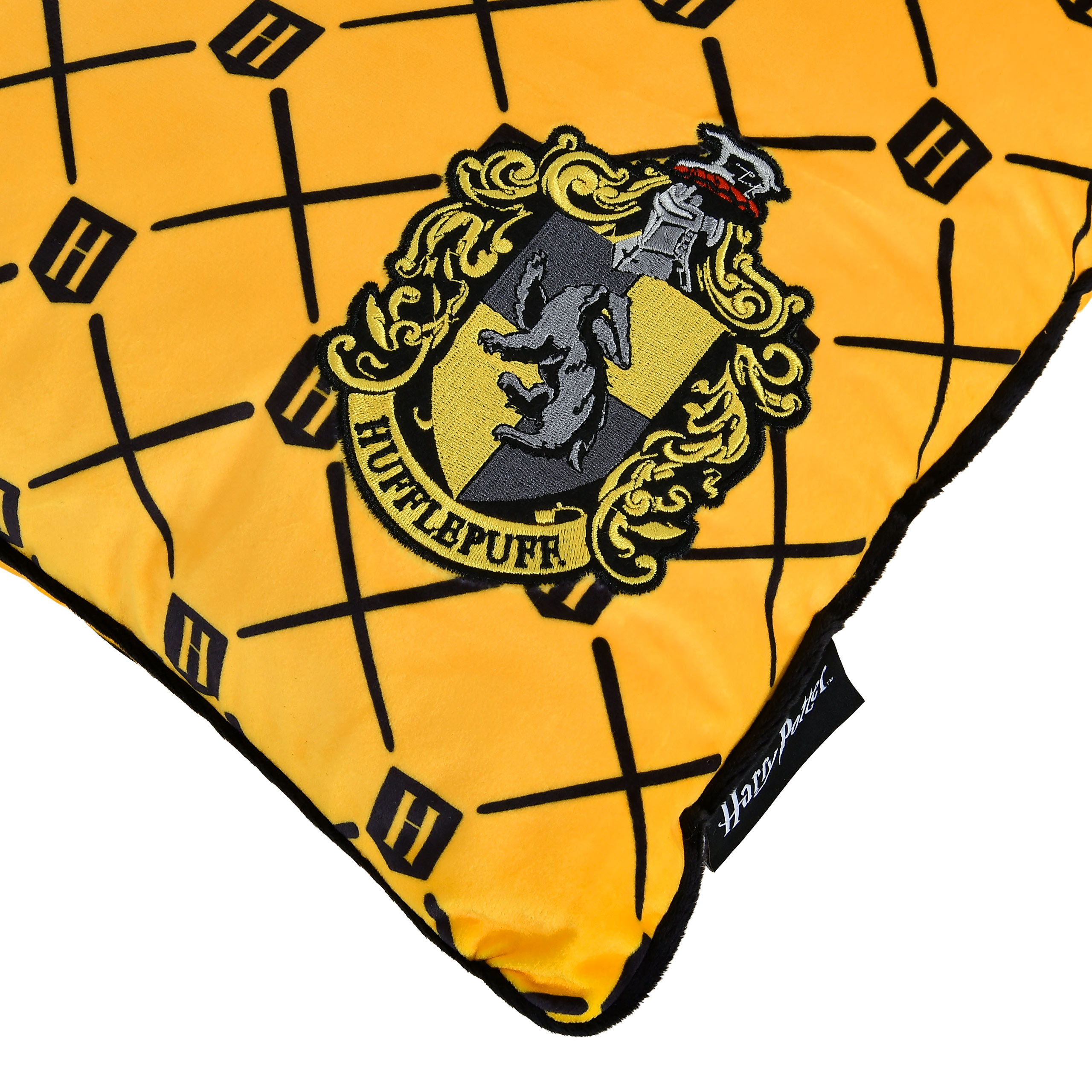 Harry Potter - Hufflepuff Logo Cushion | Elbenwald