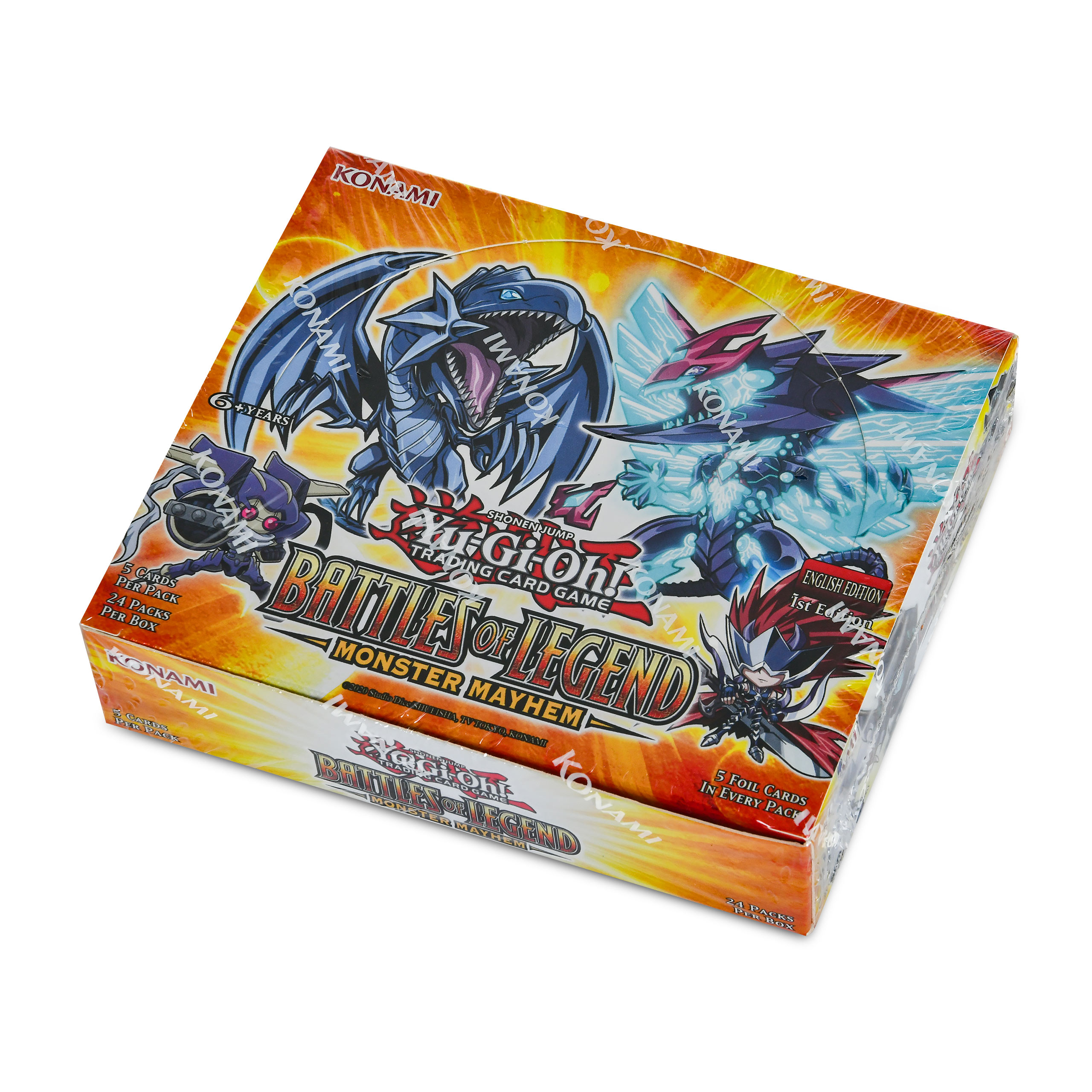 Yu-Gi-Oh! - Battles of Legend: Monster Mayhem Trading Card Booster Display (English Edition ...