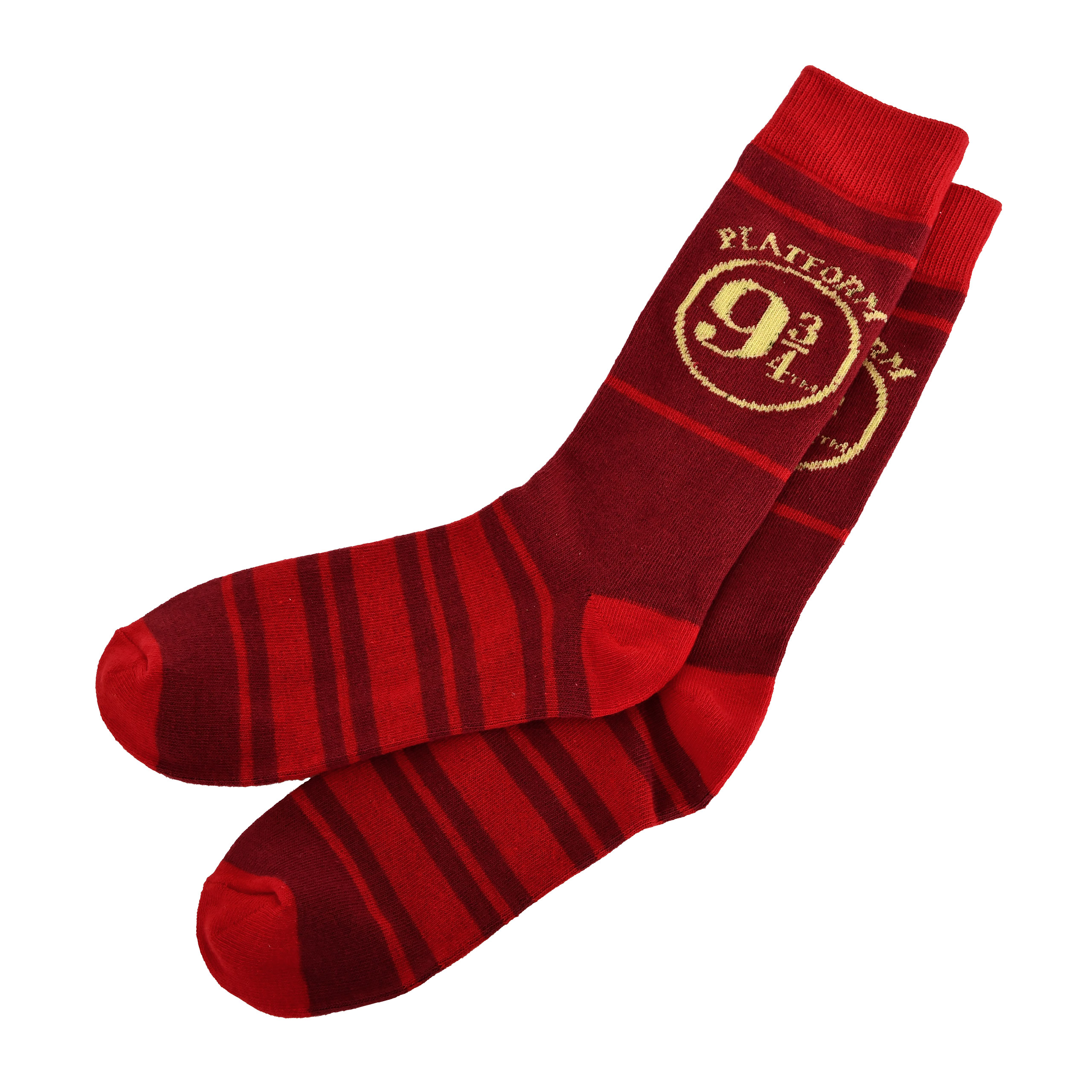 Harry Potter - Platform 9 3/4 Socks Red | Elbenwald