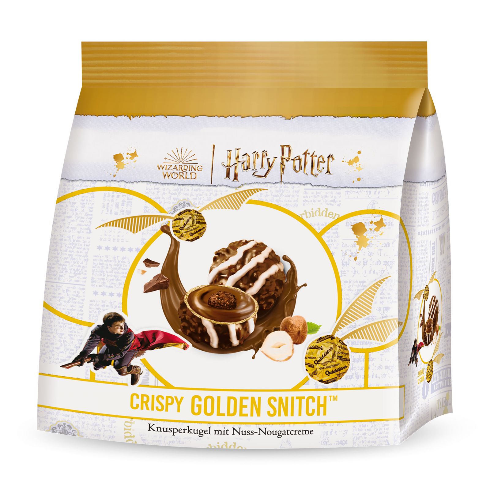 Harry Potter - Crunchy balls with nut nougat cream | Elbenwald