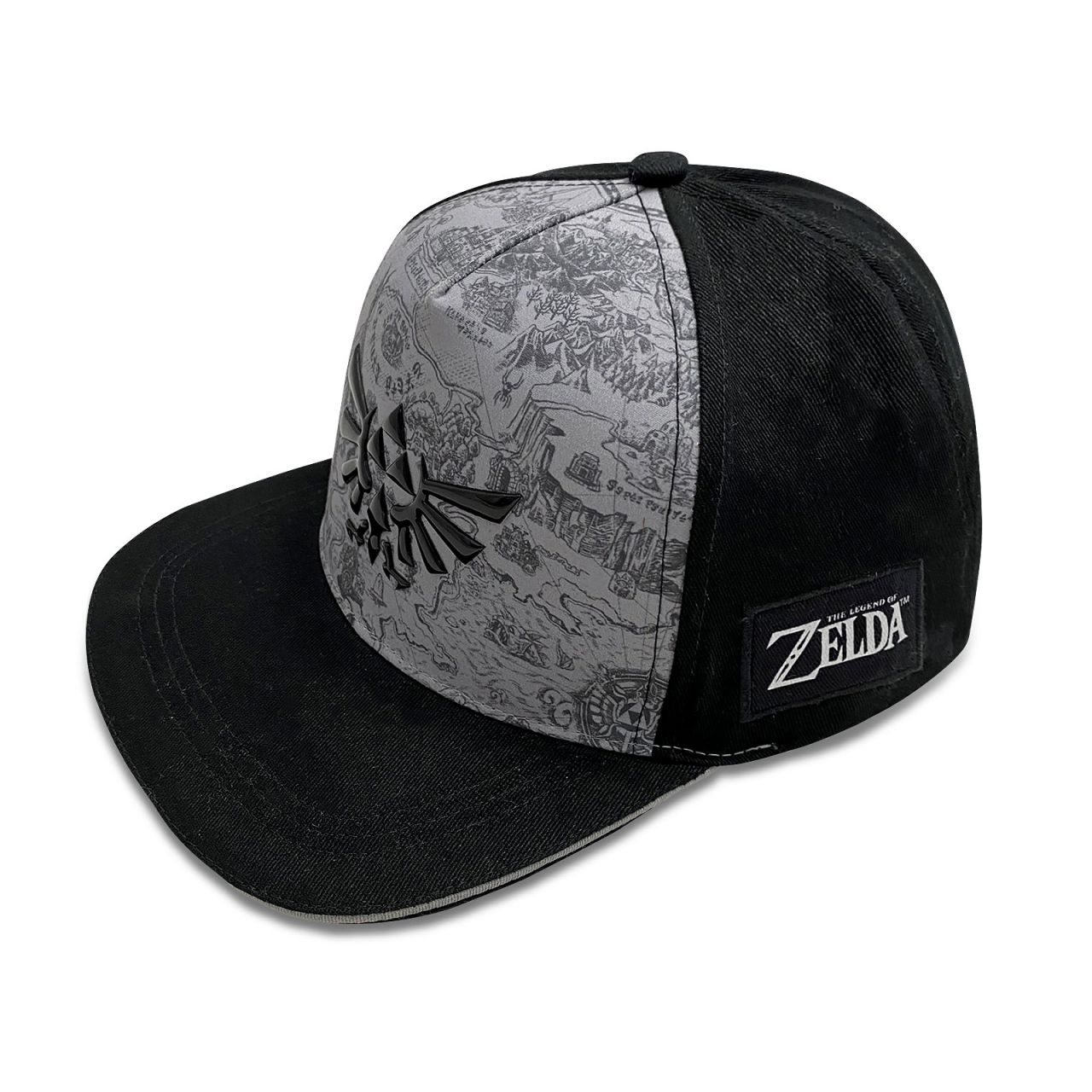 Zelda - Map of Hyrule Snapback Cap Black | Elbenwald