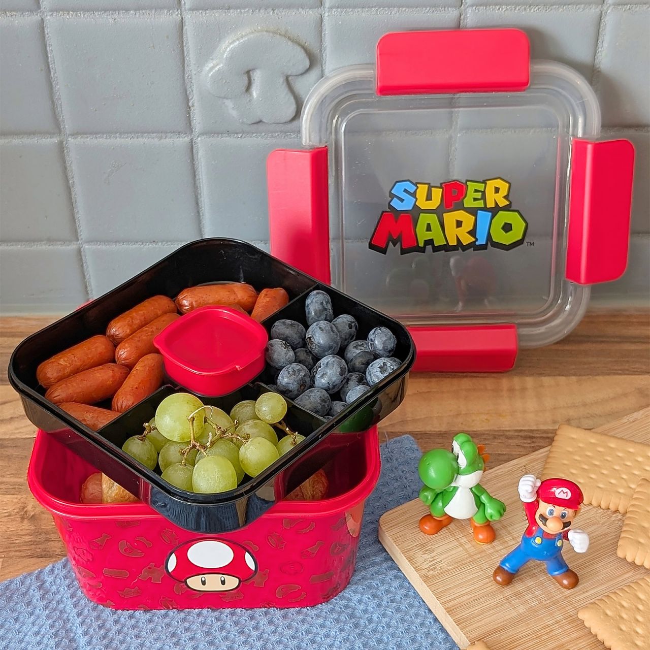 Super Mario - Symbols Bento Lunchbox | Elbenwald