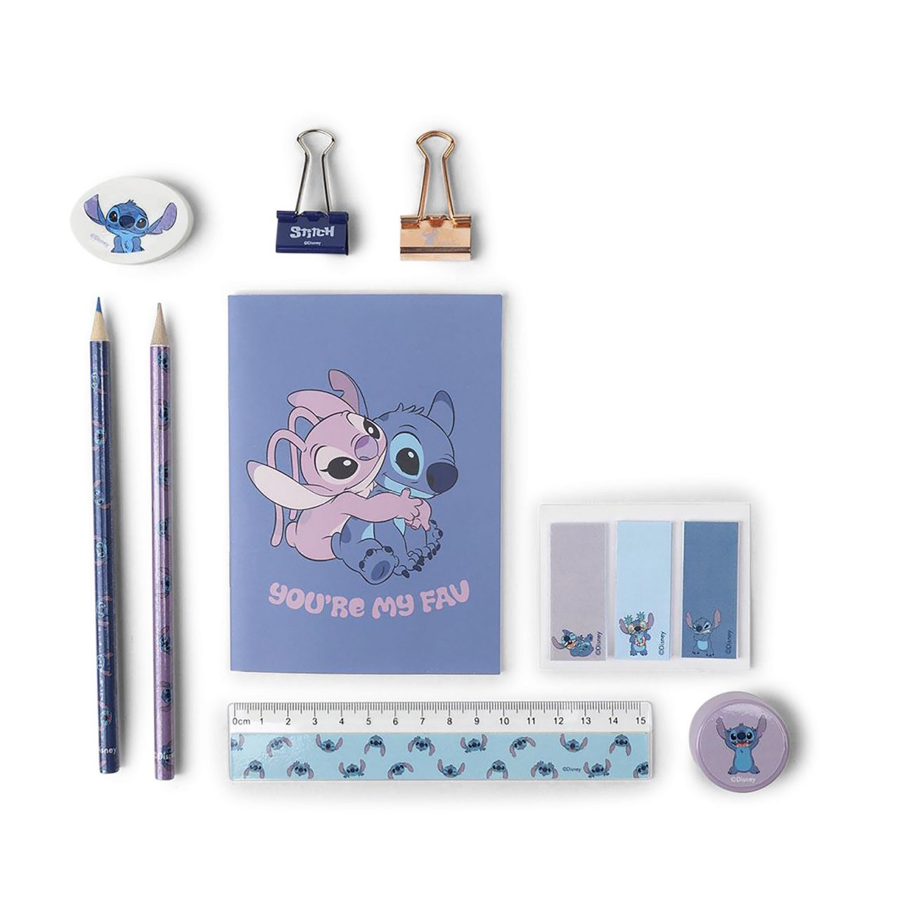 Lilo & Stitch - Angel and Stitch Writing Set | Elbenwald
