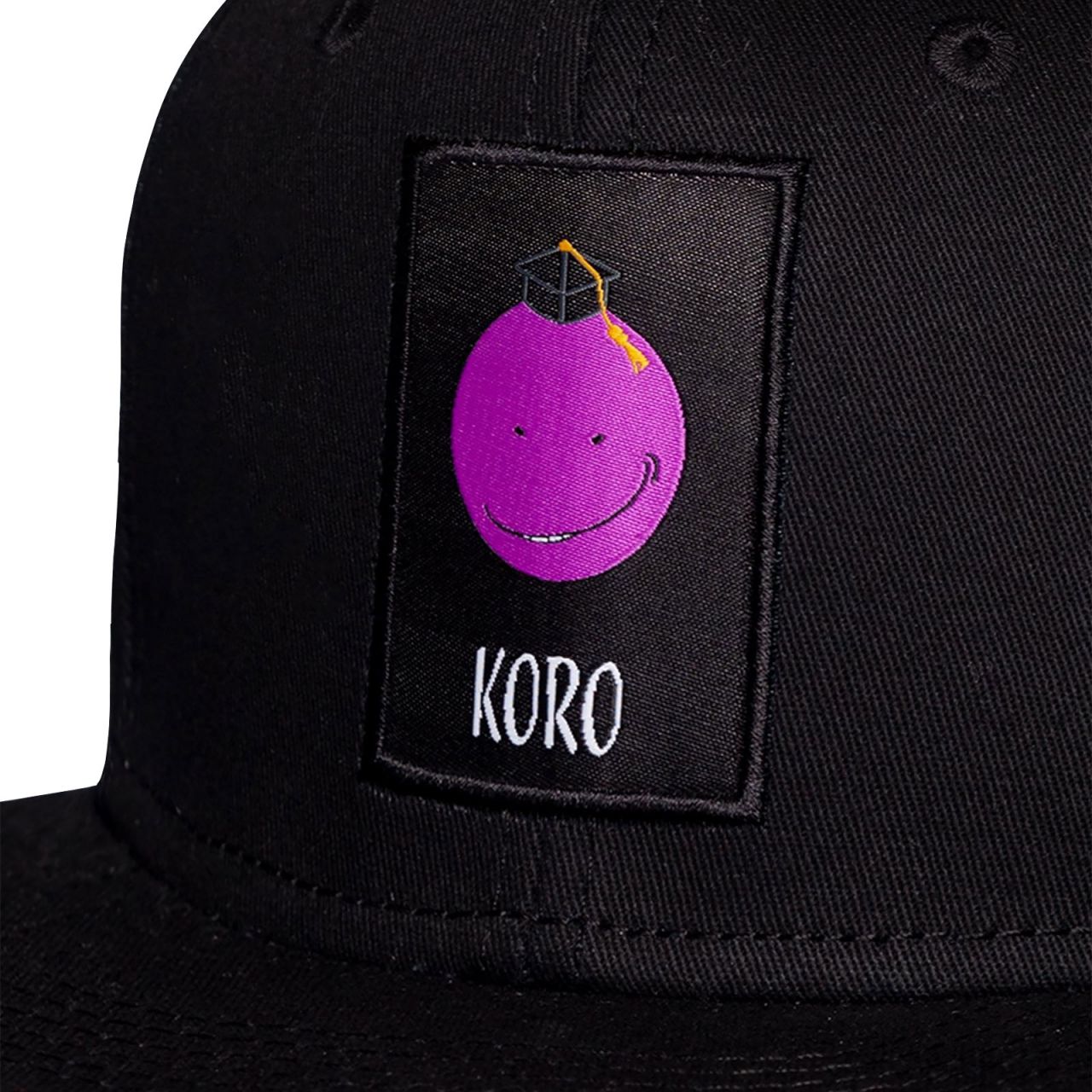 Assassination Classroom - Koro-Sensei Snapback Cap schwarz | Elbenwald