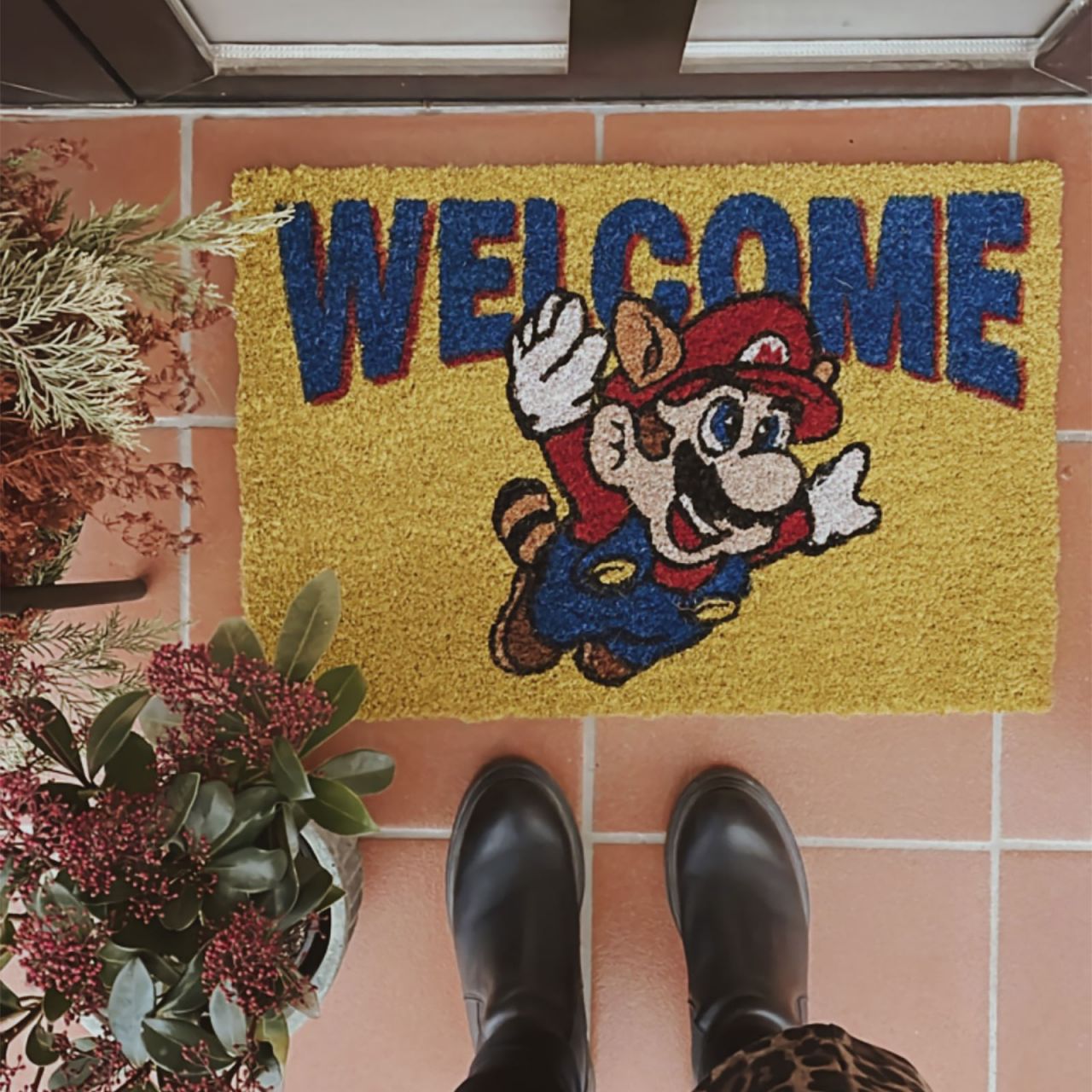Super Mario - Welcome Fußmatte | Elbenwald