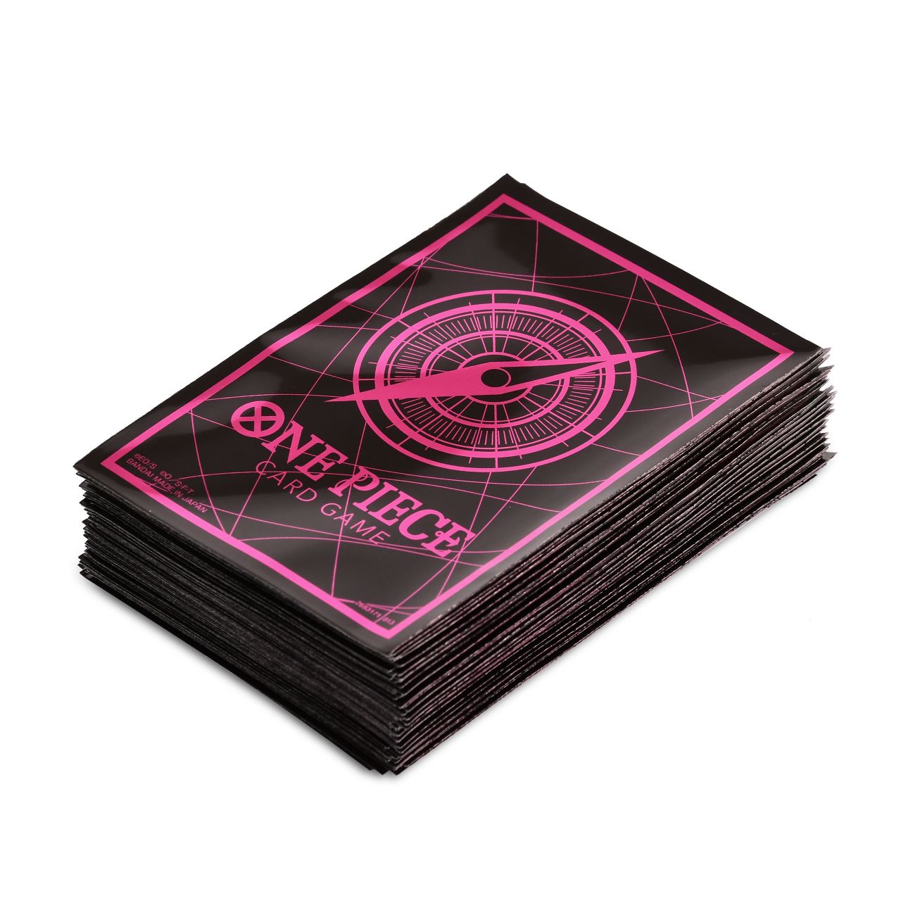 One Piece Card Game - Compass Black & Pink Card Sleeves | Elbenwald