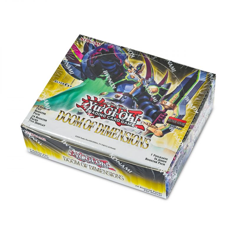 Yu-Gi-Oh! - Doom of Dimensions Display de boosters de cartes à ...