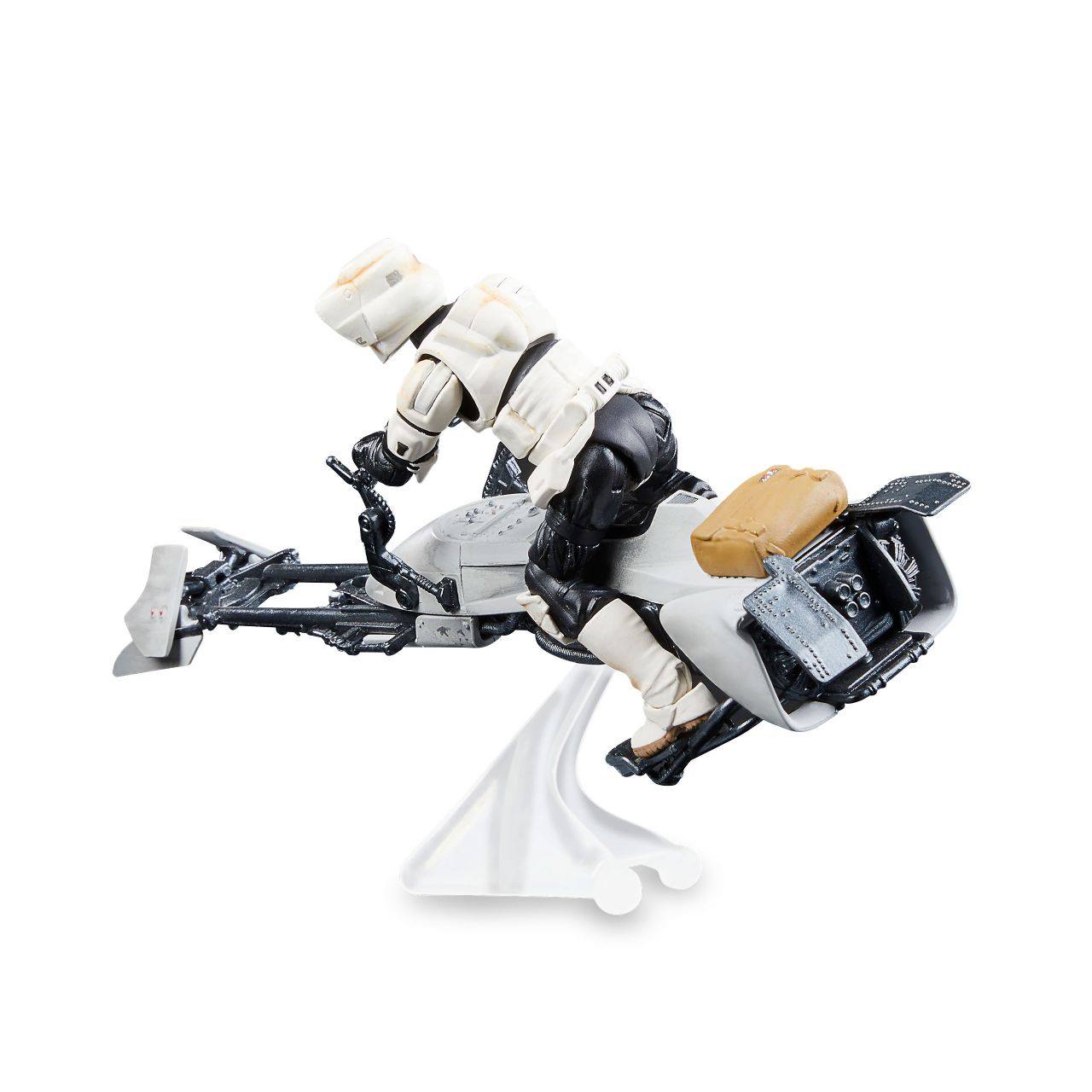 Star Wars - Speeder Bike with Scout Trooper & Grogu Action Figure ...