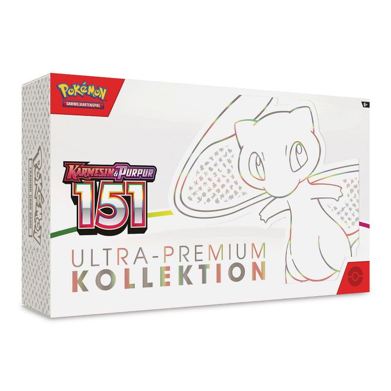 Pokemon - Karmozijn & Purper 151 Mew Ultra Premium Verzamelkaart Box ...