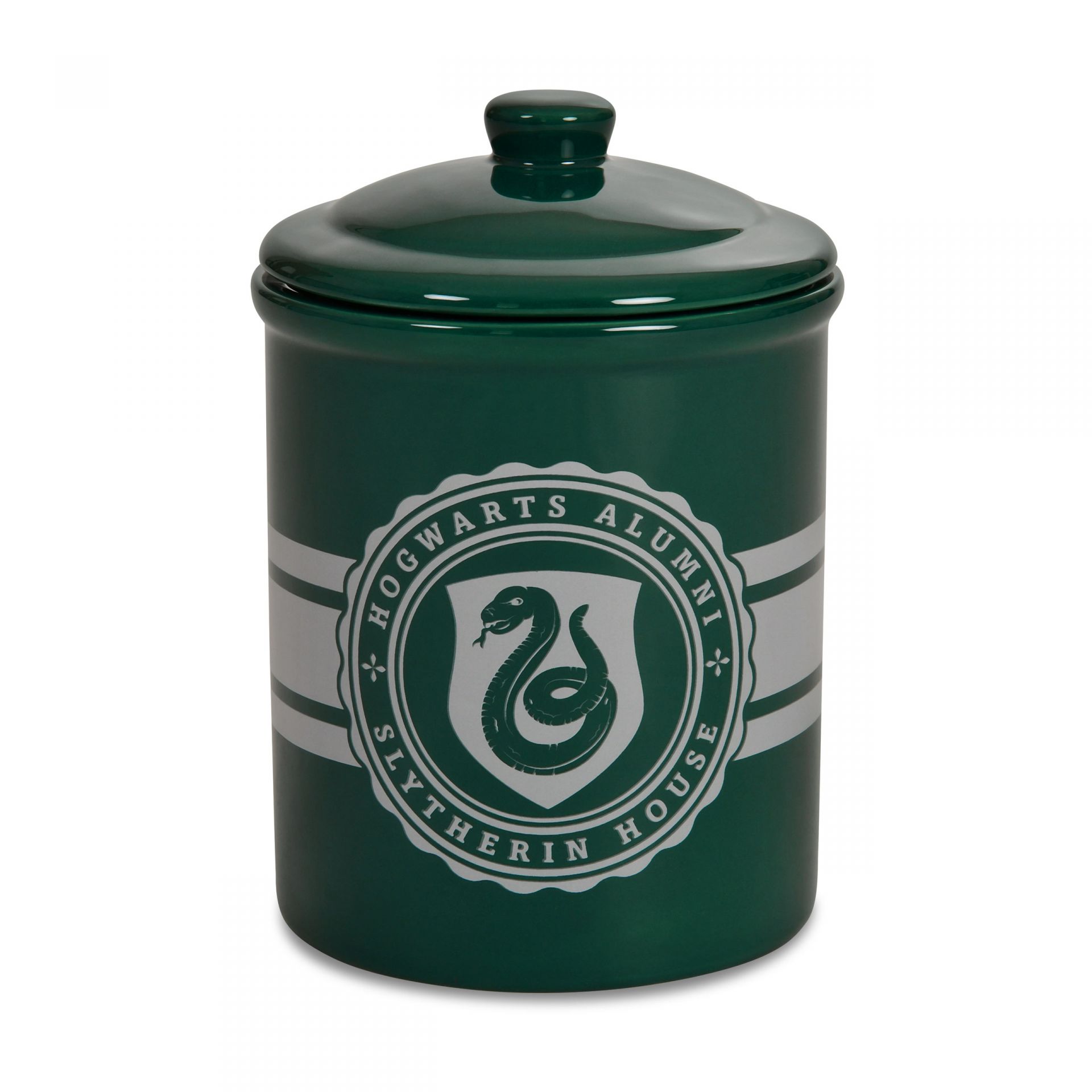 Slytherin Hogwarts Alumni Cookie Jar B-Stock - Harry Potter | Elbenwald