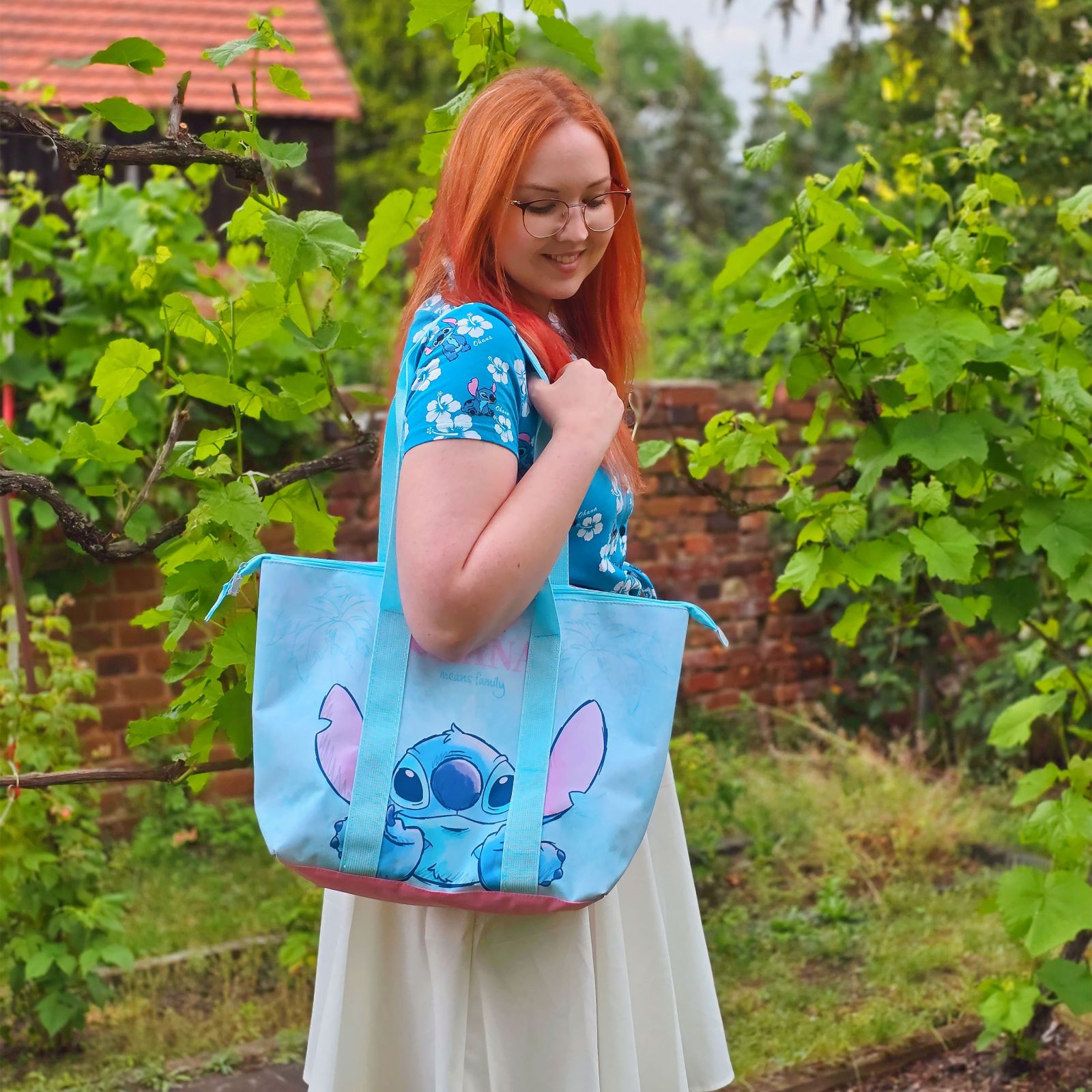 Stitch Ohana Means Family Shopper Tas - Lilo & Stitch | Elbenwald