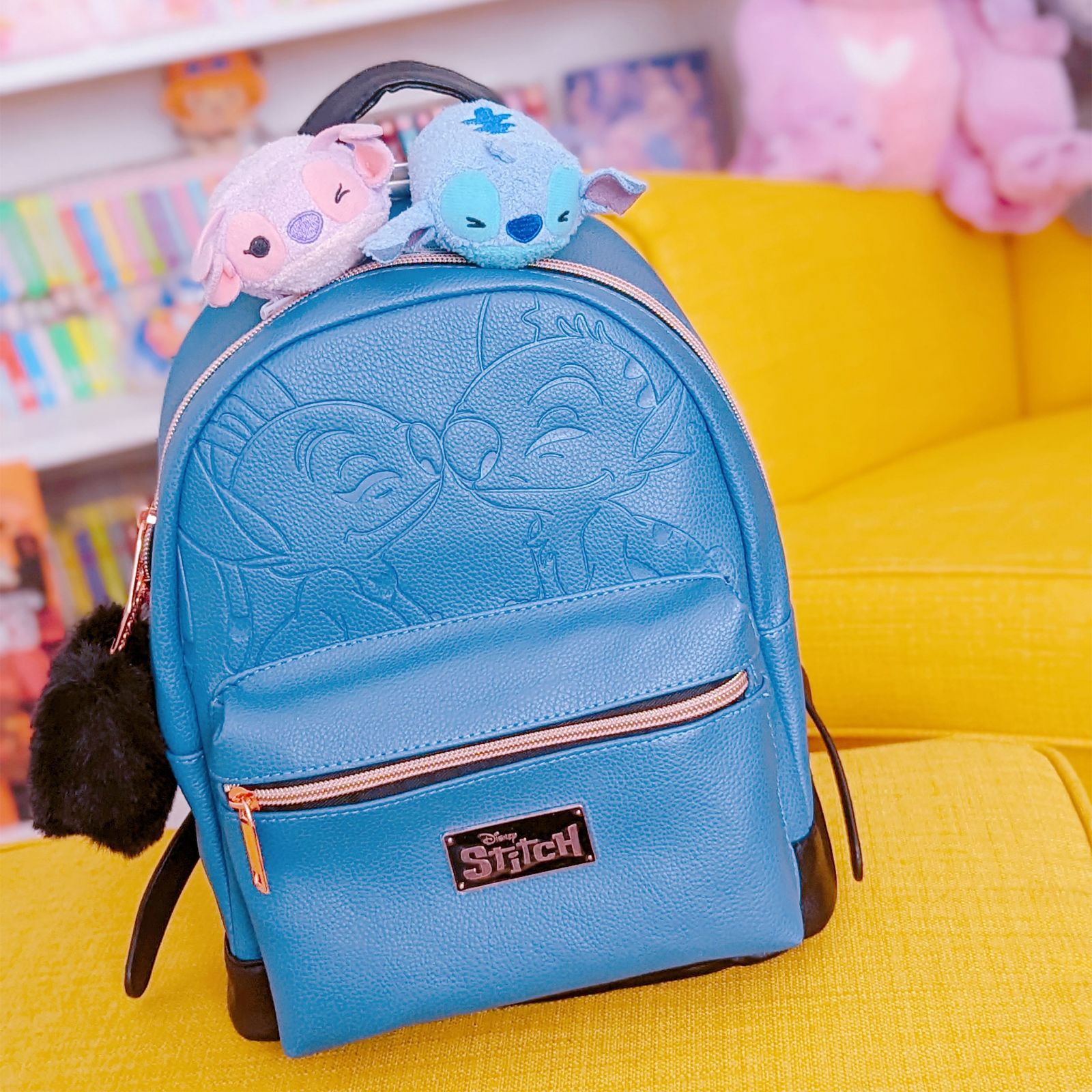 Lilo & Stitch - Angel and Stitch Mini Backpack blue | Elbenwald