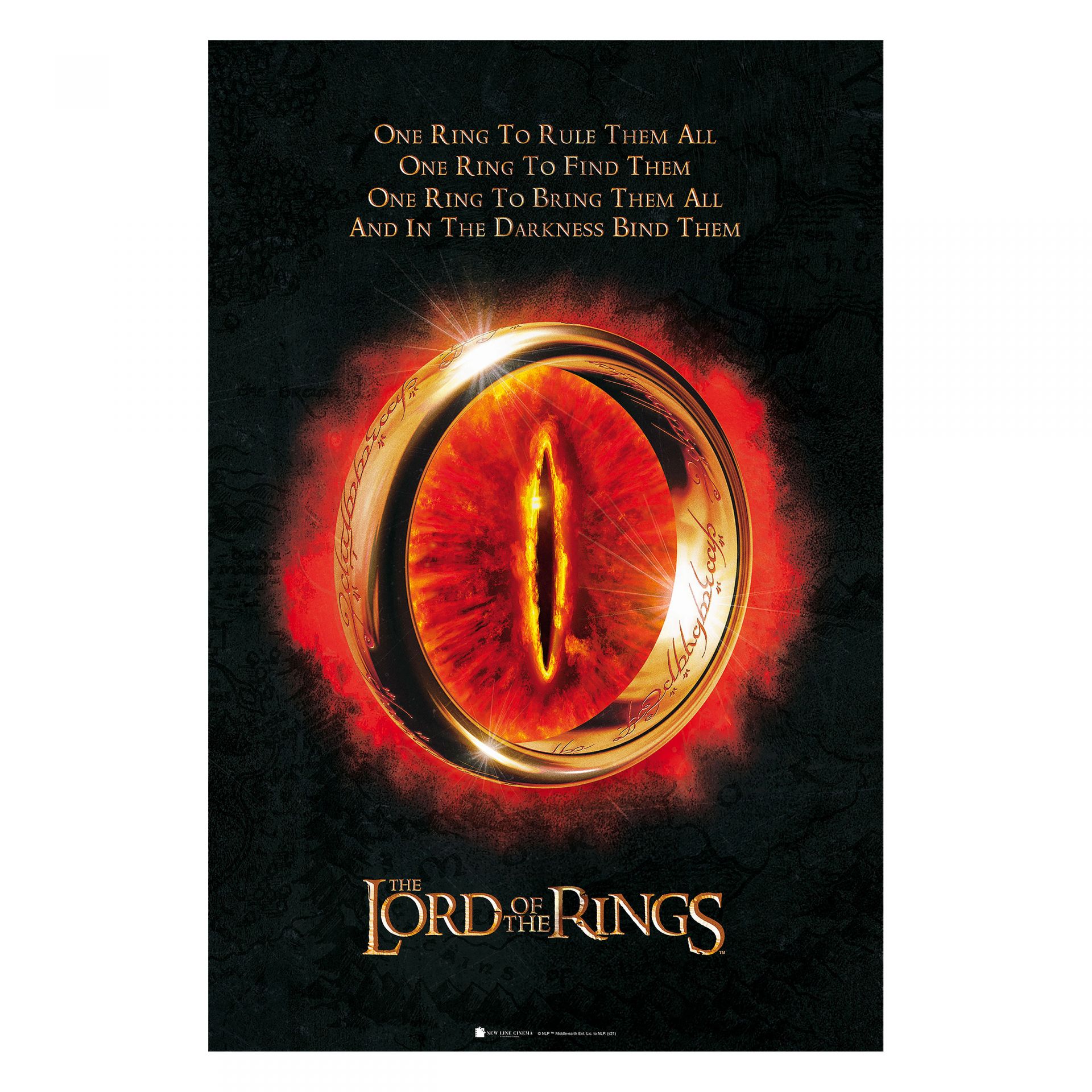 Der Herr der Ringe - Der Eine Ring Maxi Poster | Elbenwald