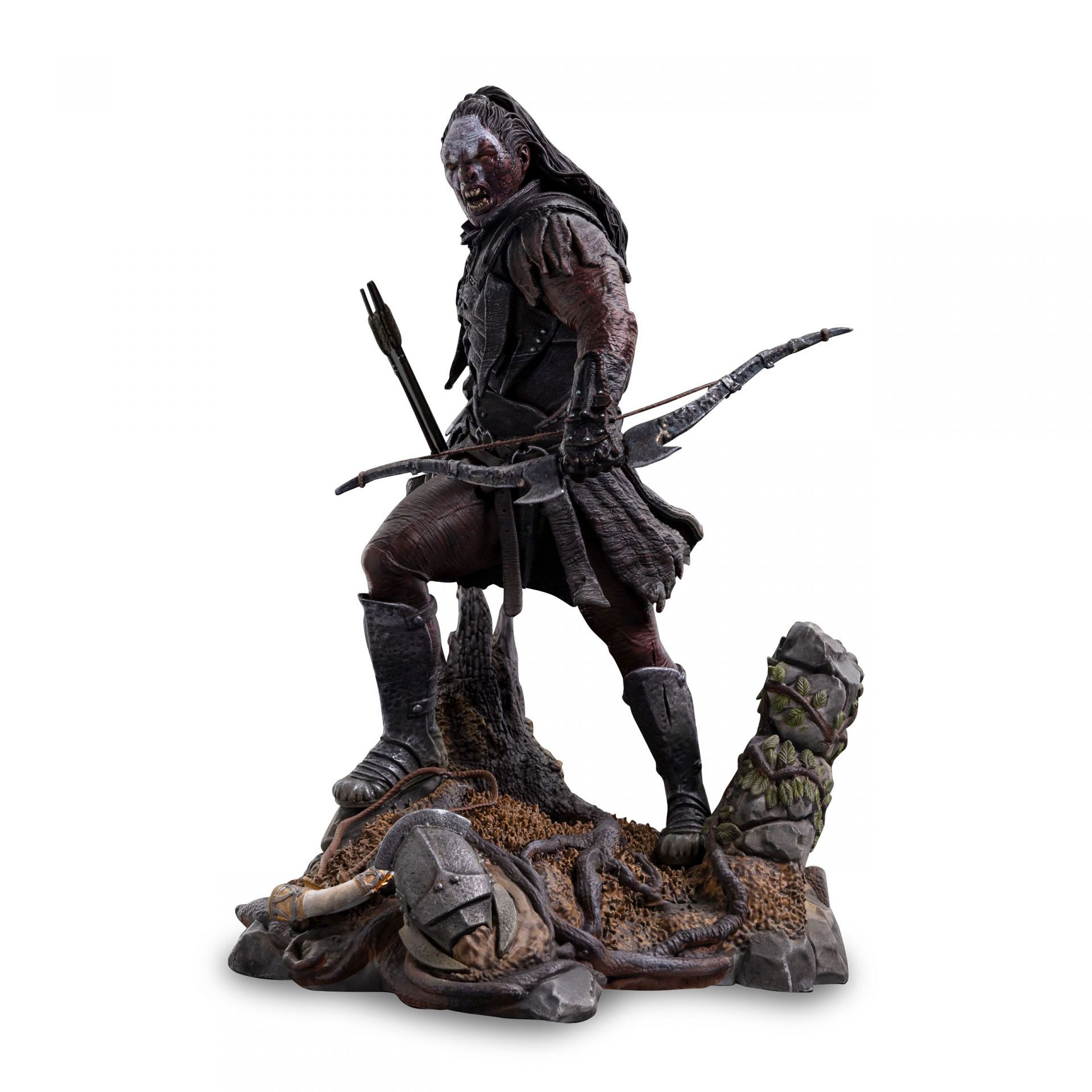 Der Herr der Ringe - Lurtz, Uruk-Hai Leader Art Scale Statue 1:10 ...