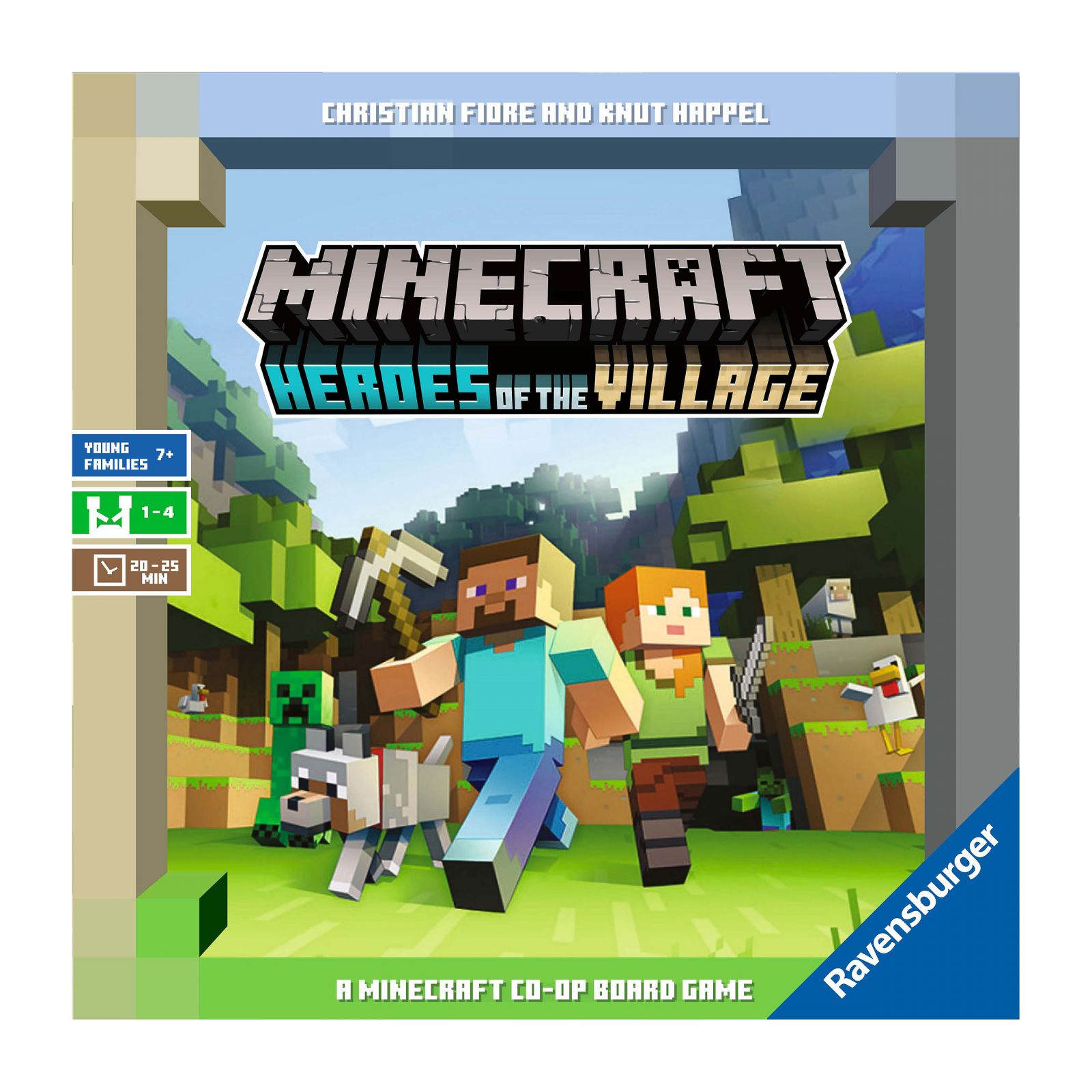 Minecraft - Helden van het Dorp Bordspel | Elbenwald