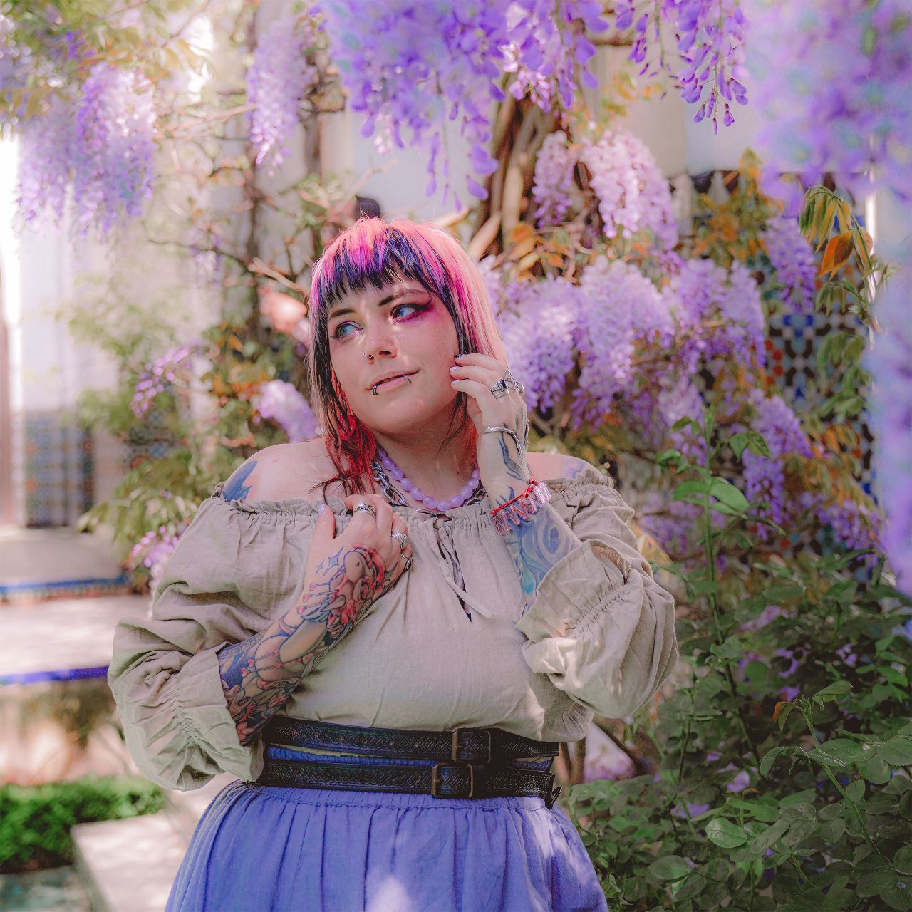 Medieval Belt Axel Black | Elbenwald