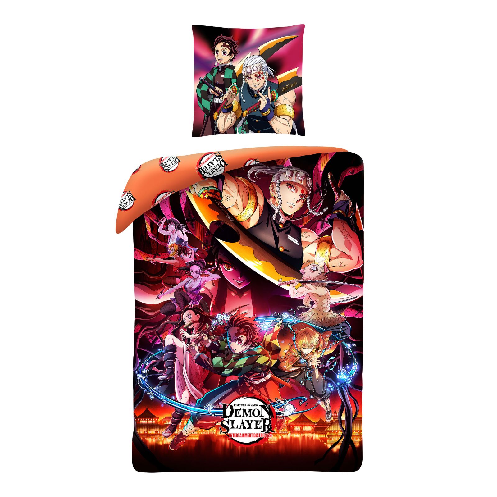 Demon Slayer - Fight Reversible Bedding | Elbenwald