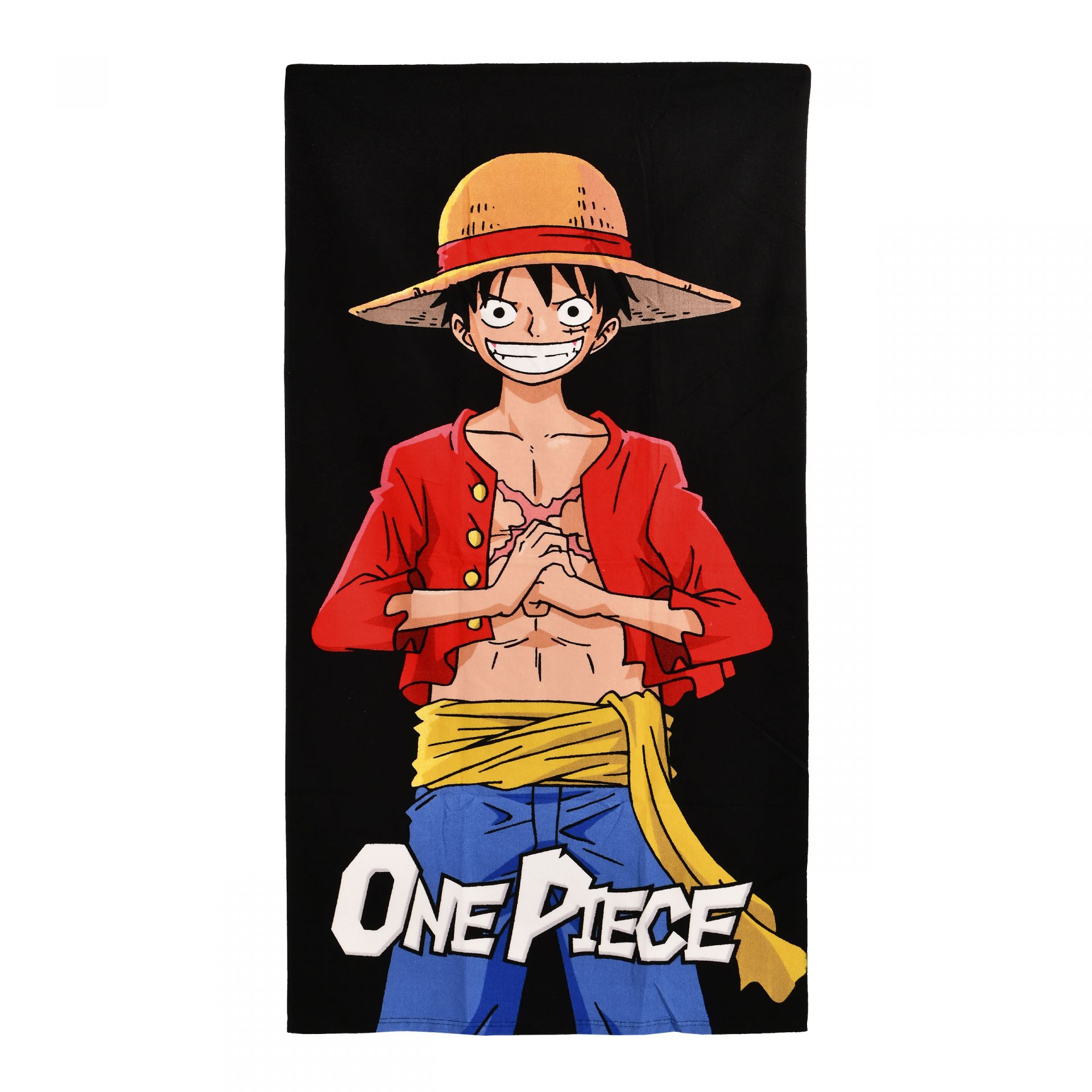 One Piece - Luffy Bath Towel | Elbenwald