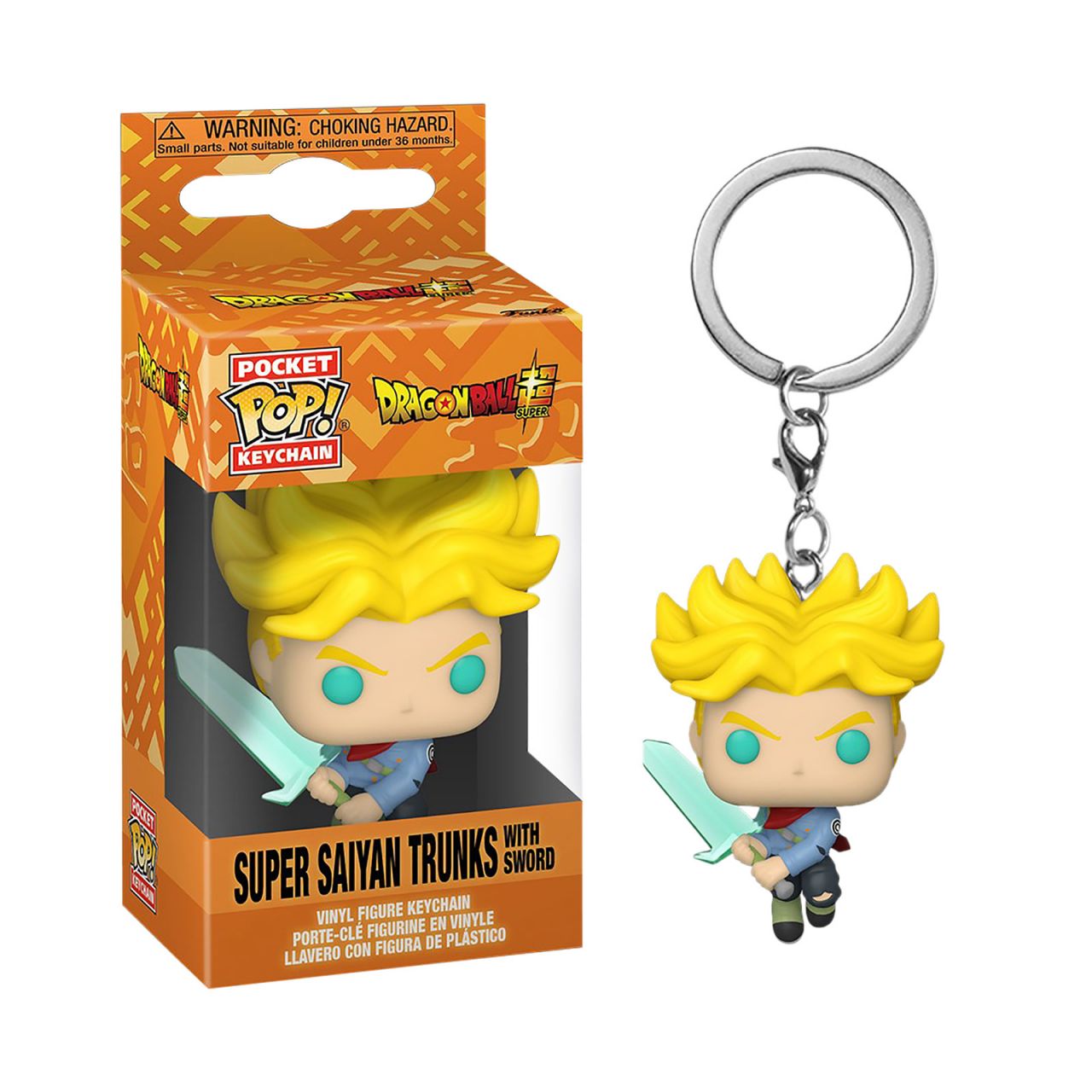 Dragon Ball Super - Trunks with Sword Funko Pop Keychain | Elbenwald