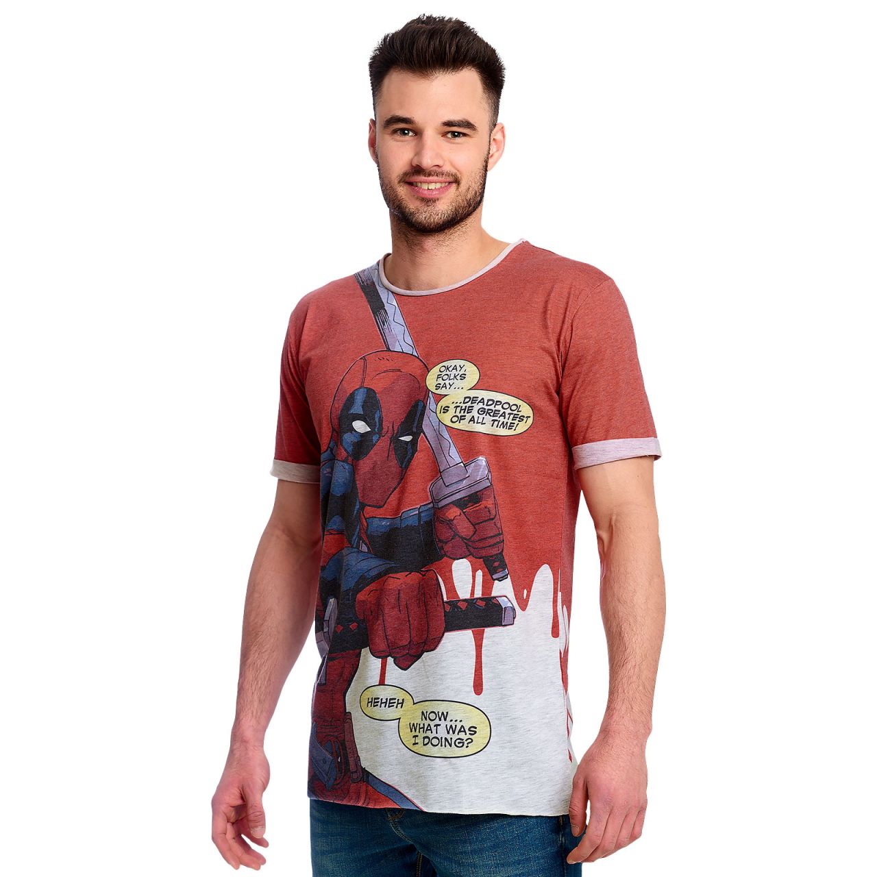 Deadpool - Camiseta de cómic Greatest of All Time | Elbenwald