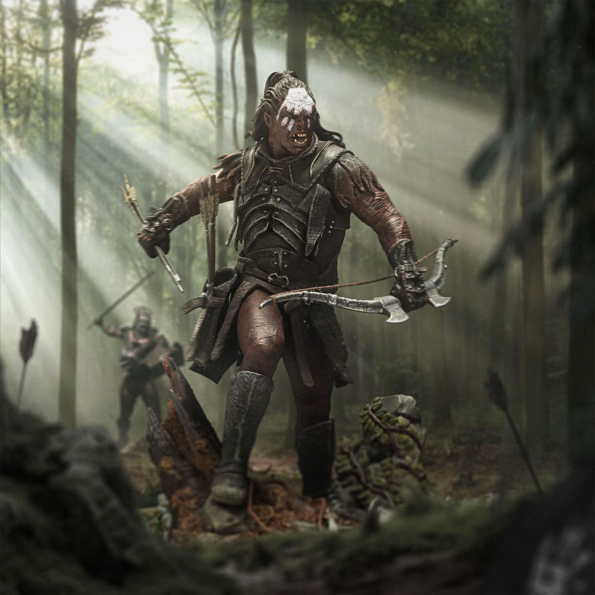Der Herr der Ringe - Lurtz, Uruk-Hai Leader Art Scale Statue 1:10 ...