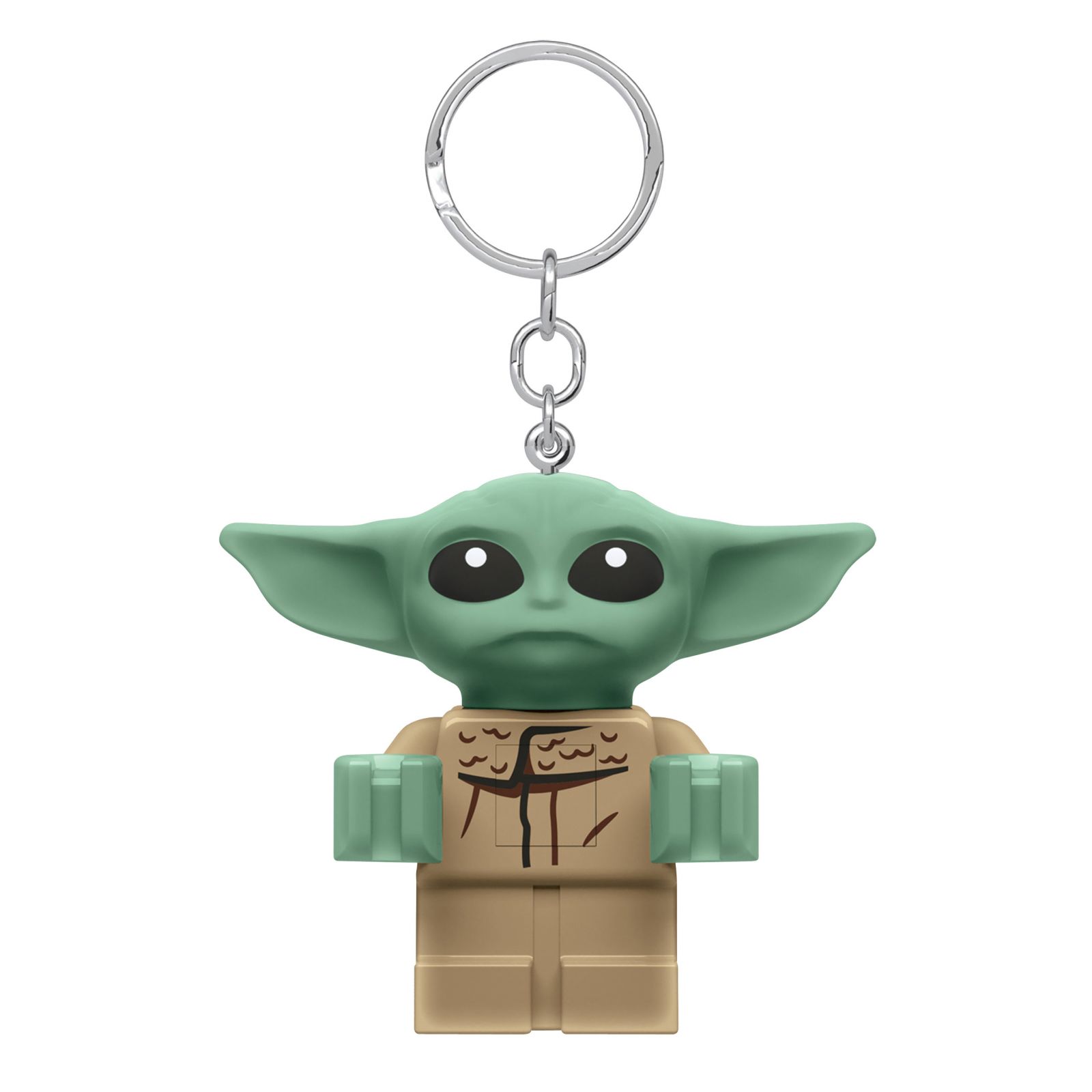 Grogu LEGO Keychain with Light - Star Wars The Mandalorian | Elbenwald
