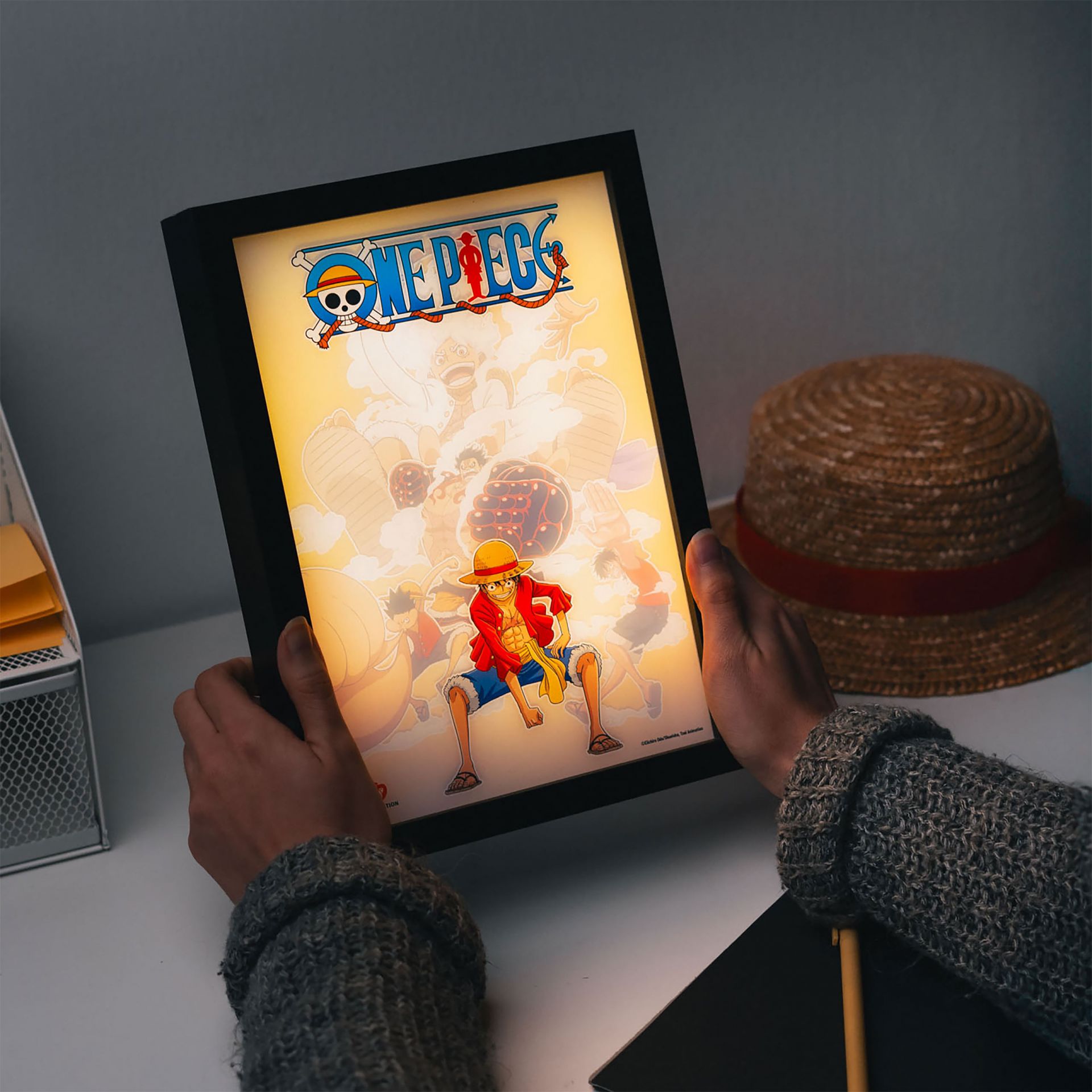 One Piece - Luffy LED Lamp | Elbenwald