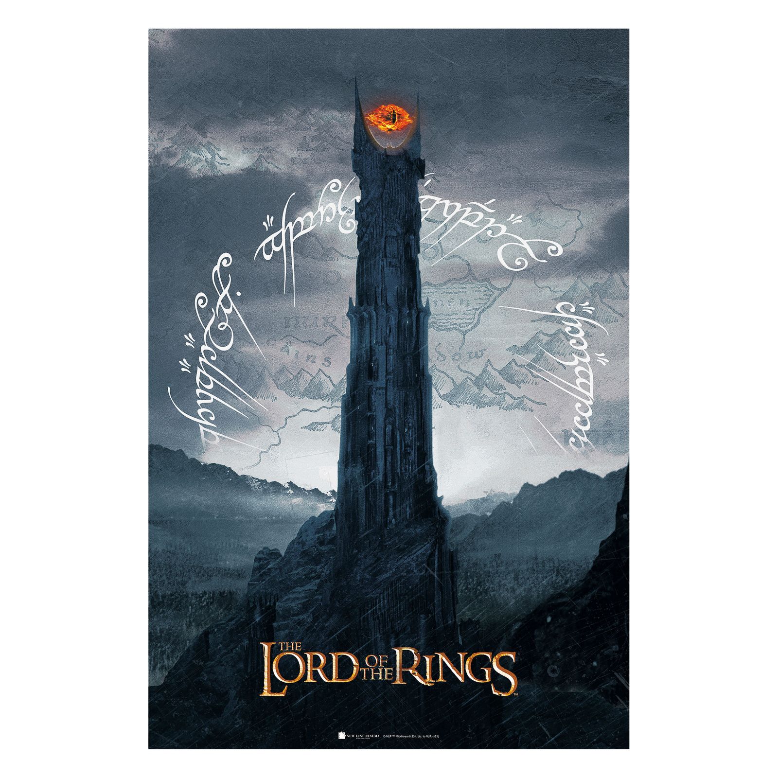 The Lord of the Rings - Sauron's Eye Maxi Poster | Elbenwald