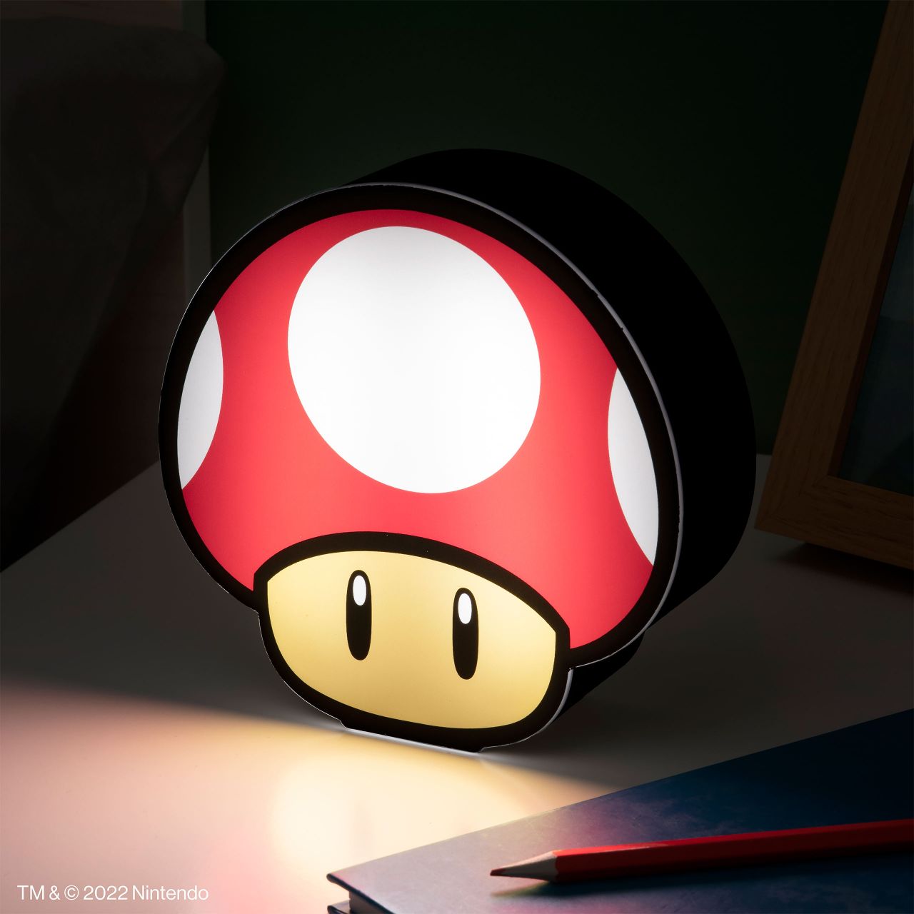 Super Mario - Super Mushroom Table Lamp | Elbenwald