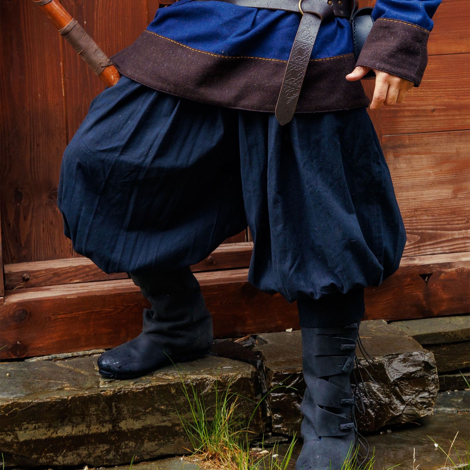 Medieval Rus Pants Norman Black | Elbenwald