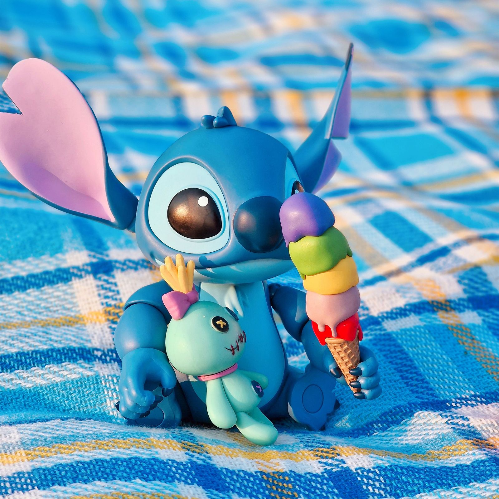 Lilo & Stitch - Actionfigur Stitch deluxe 1:9 | Elbenwald