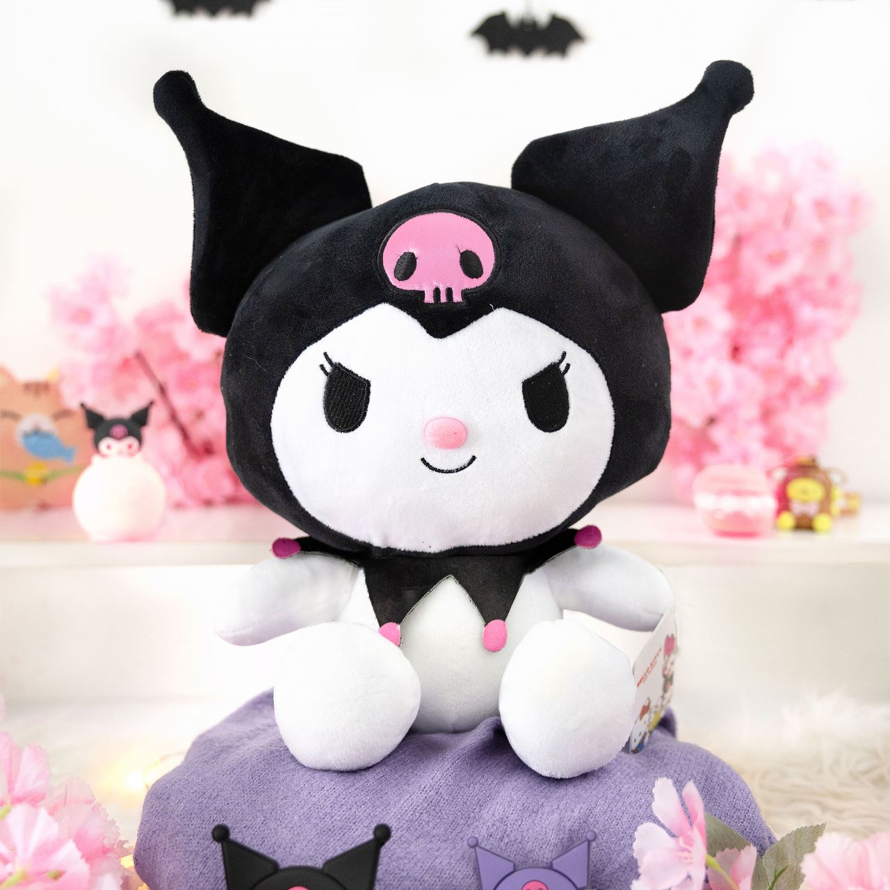 Sanrio - Hello Kitty Kuromi Plush Figure | Elbenwald