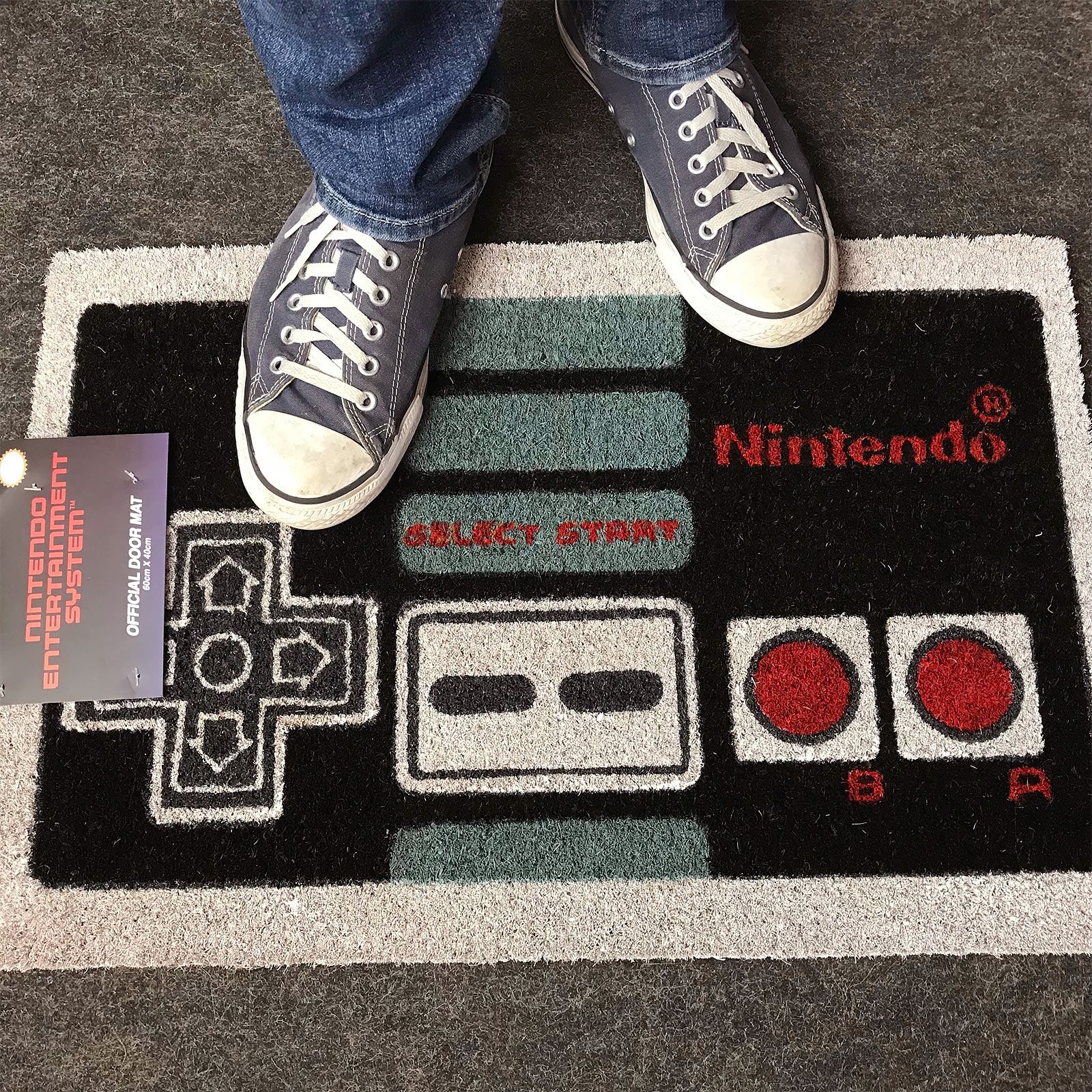 Nintendo - NES Controller Fußmatte | Elbenwald