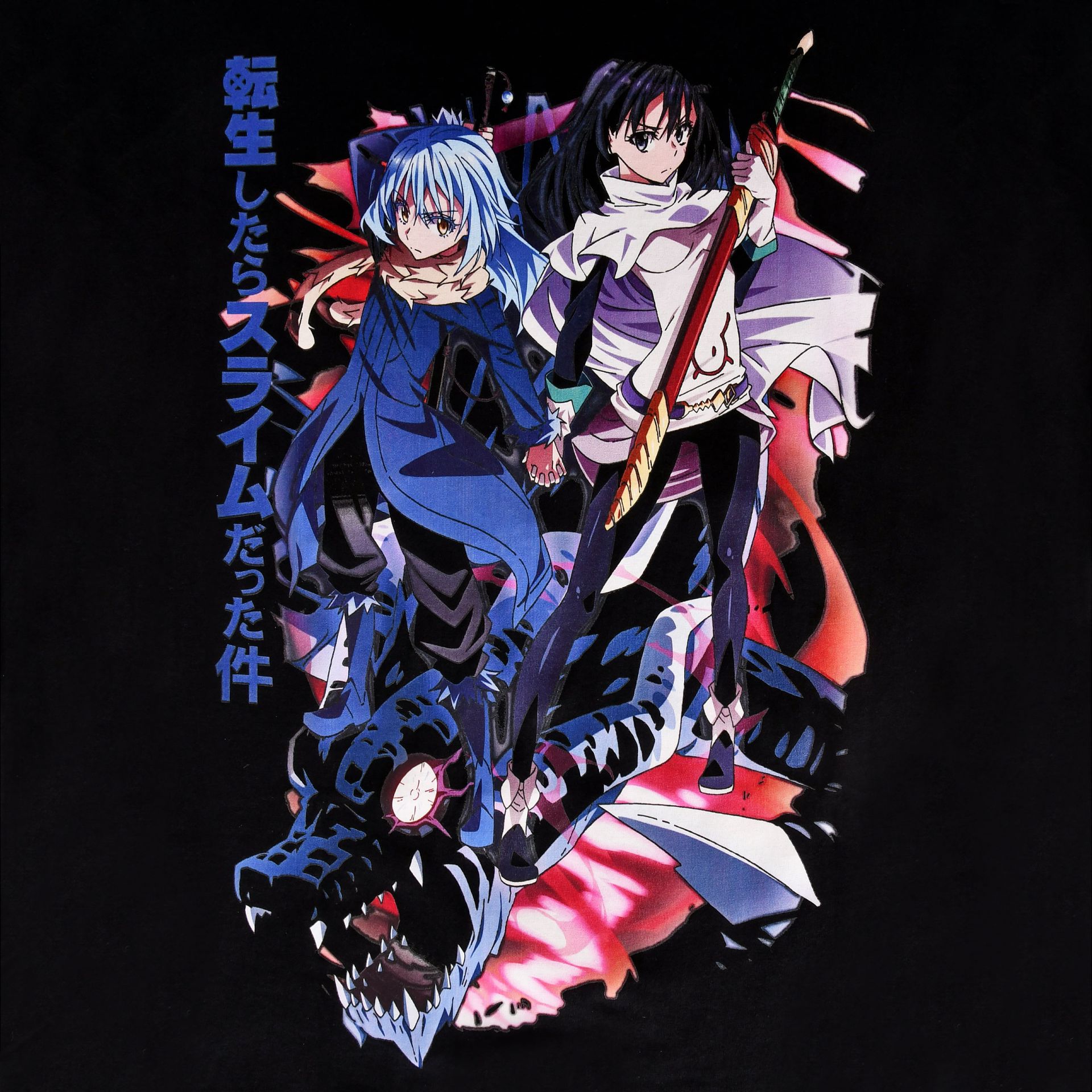 My Reincarnation as a Slime in Another World - Slime Crew T-Shirt Black ...