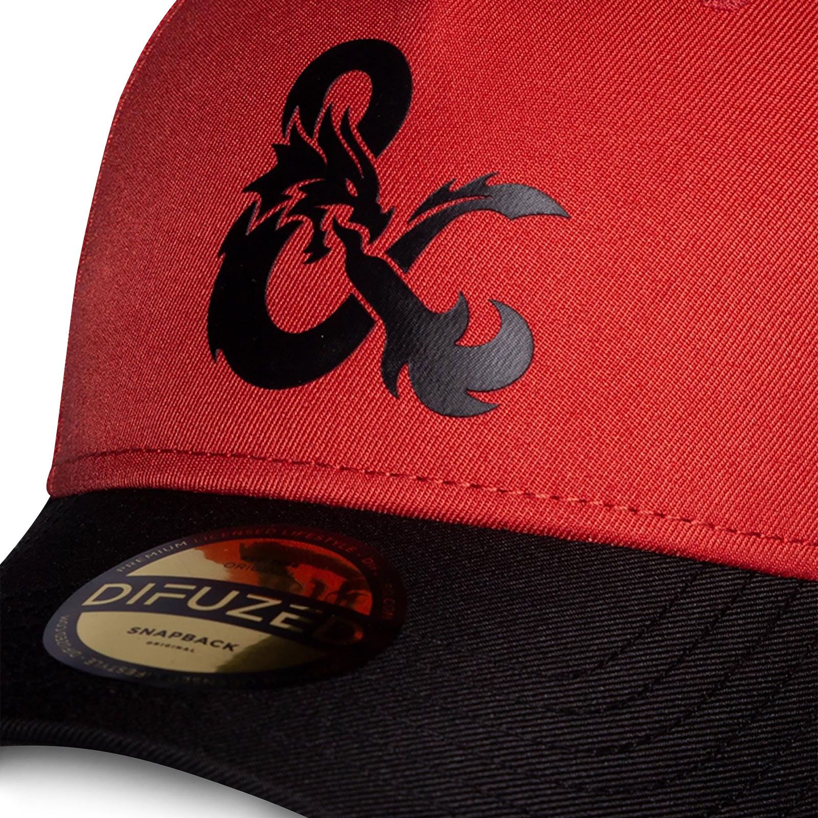 Dungeons & Dragons - Logo Baseball Cap red | Elbenwald