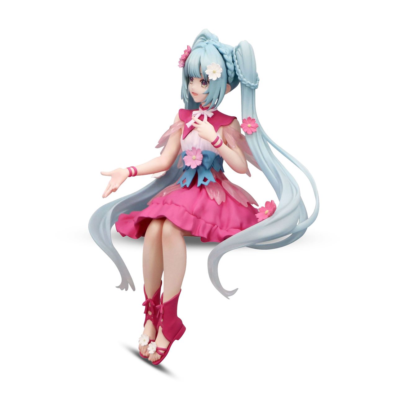 Hatsune Miku - Flower Fairy Cosmos Noodle Stopper Figure | Elbenwald