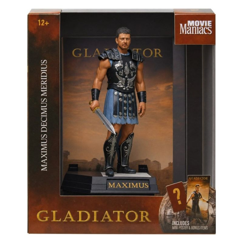 Gladiator Movie Maniacs Actionfigur Maximus Decimus | Elbenwald